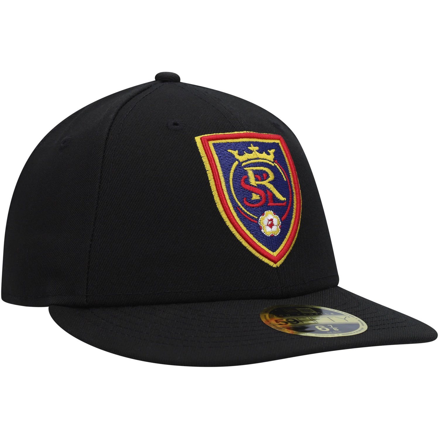 New Era Real Salt Lake Primary Logo Low Profile 59FIFTY Fitted Hat ...