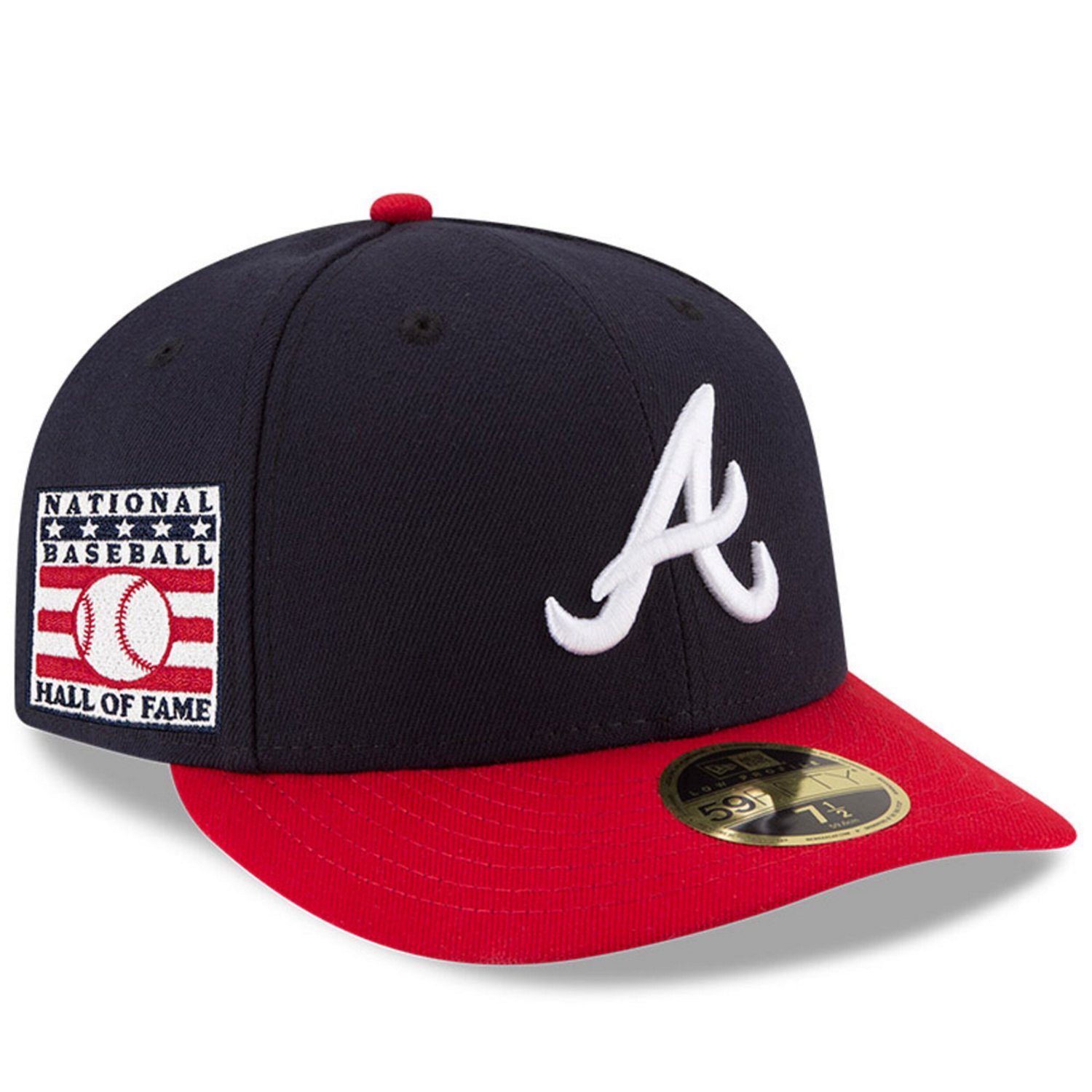 New Era /Red Atlanta Braves National Baseball Hall of Fame Low Profile ...