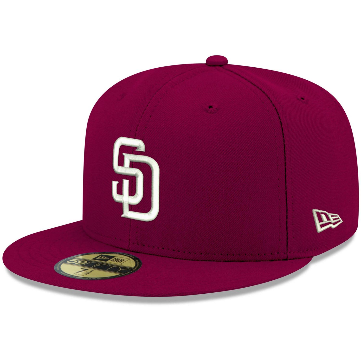 New Era San Diego Padres Logo 59FIFTY Fitted Hat | Academy
