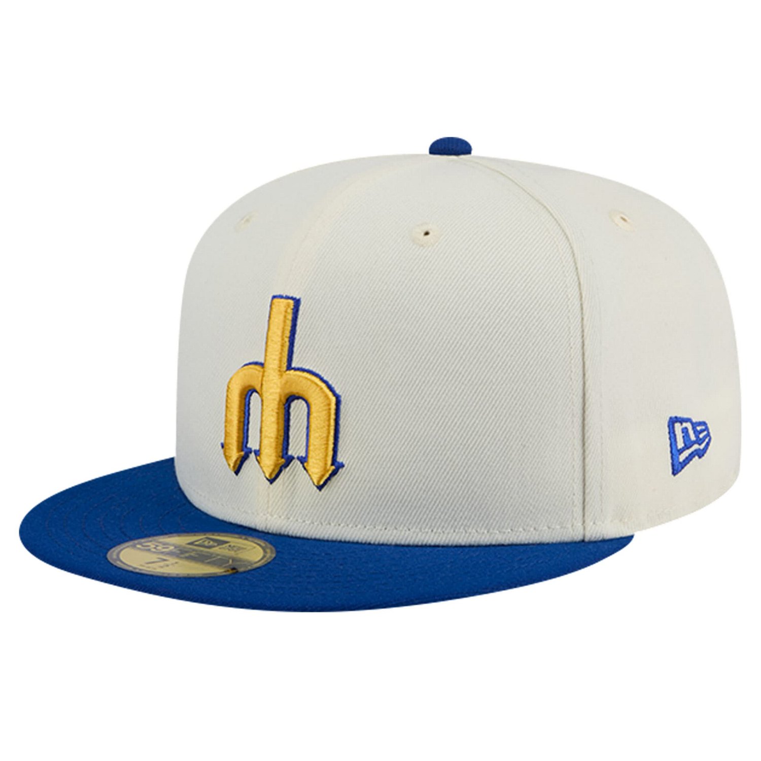 New Era Seattle Mariners Cooperstown Collection Chrome 59FIFTY Fitted ...