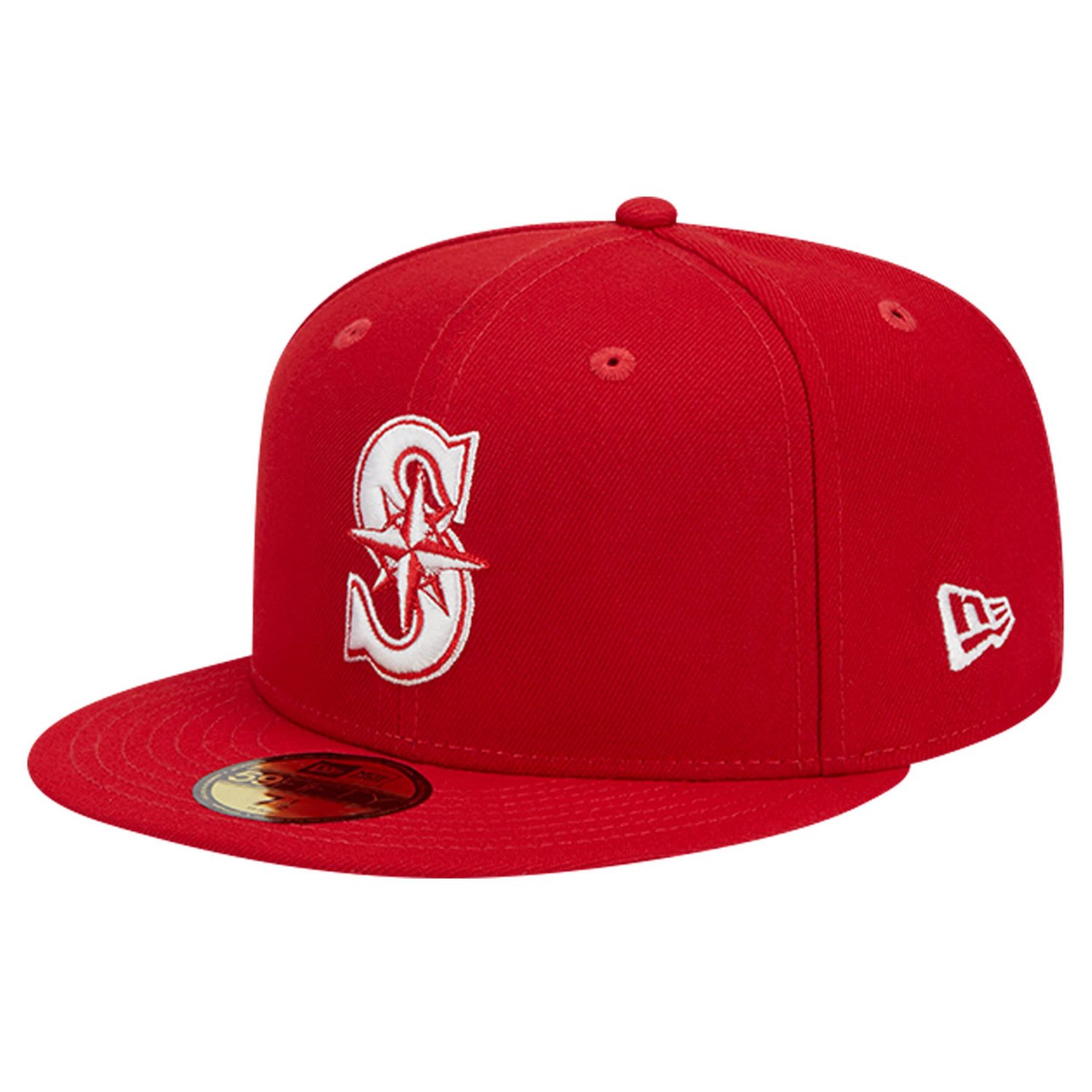 New Era Seattle Mariners Logo 59FIFTY Fitted Hat | Academy