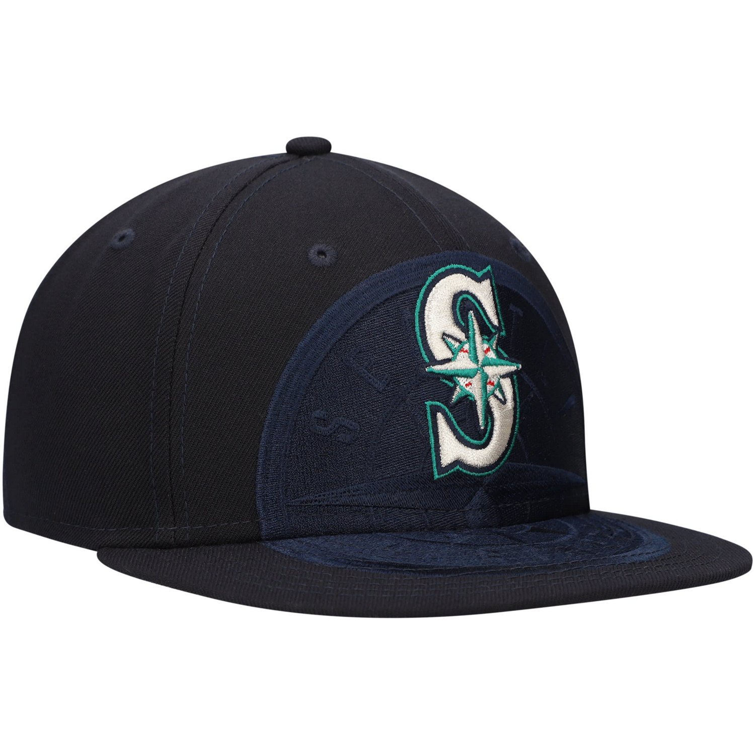 New Era Seattle Mariners Shadow Logo 59FIFTY Fitted Hat | Academy
