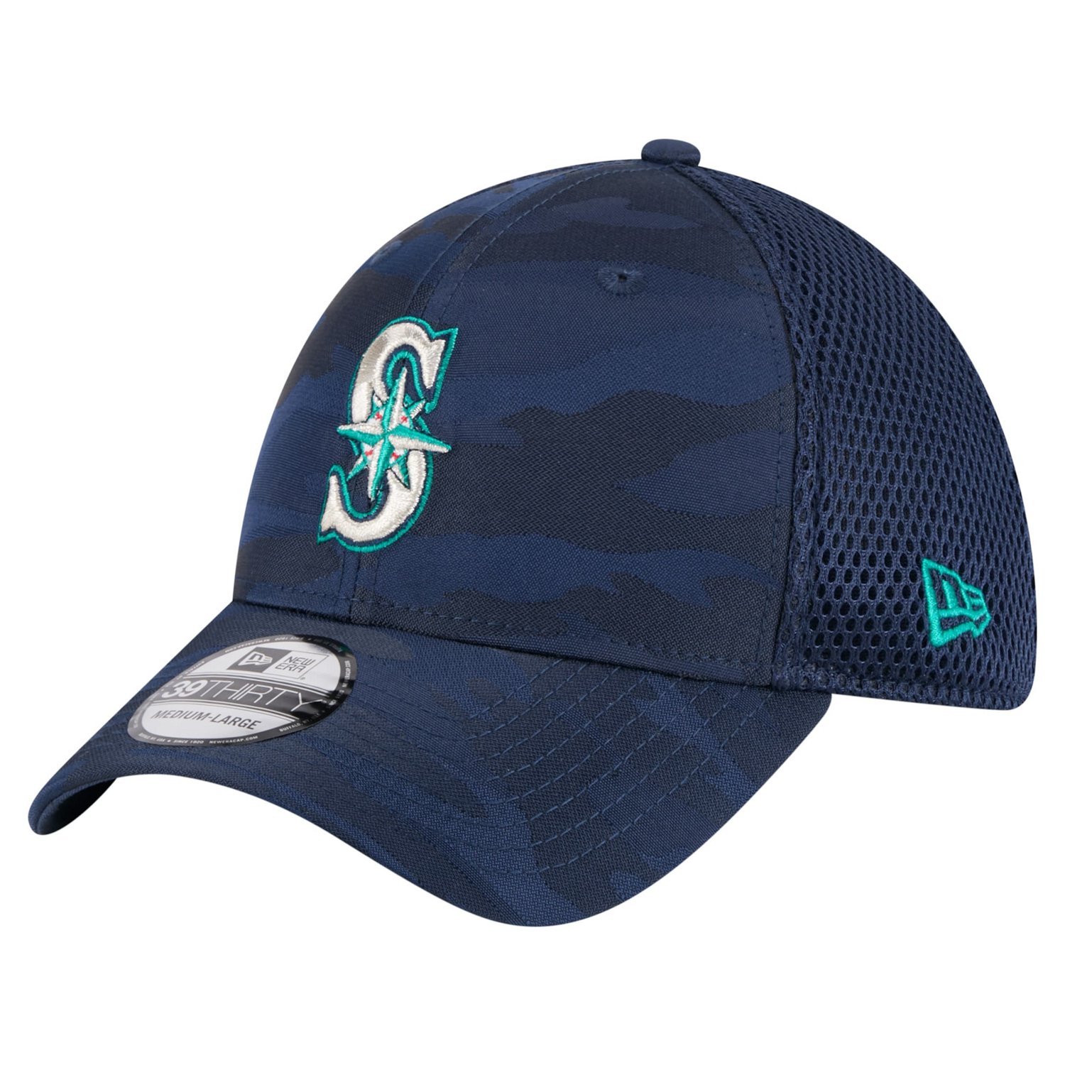 New Era Seattle Mariners Subtle Camo 39THIRTY Flex Hat | Academy