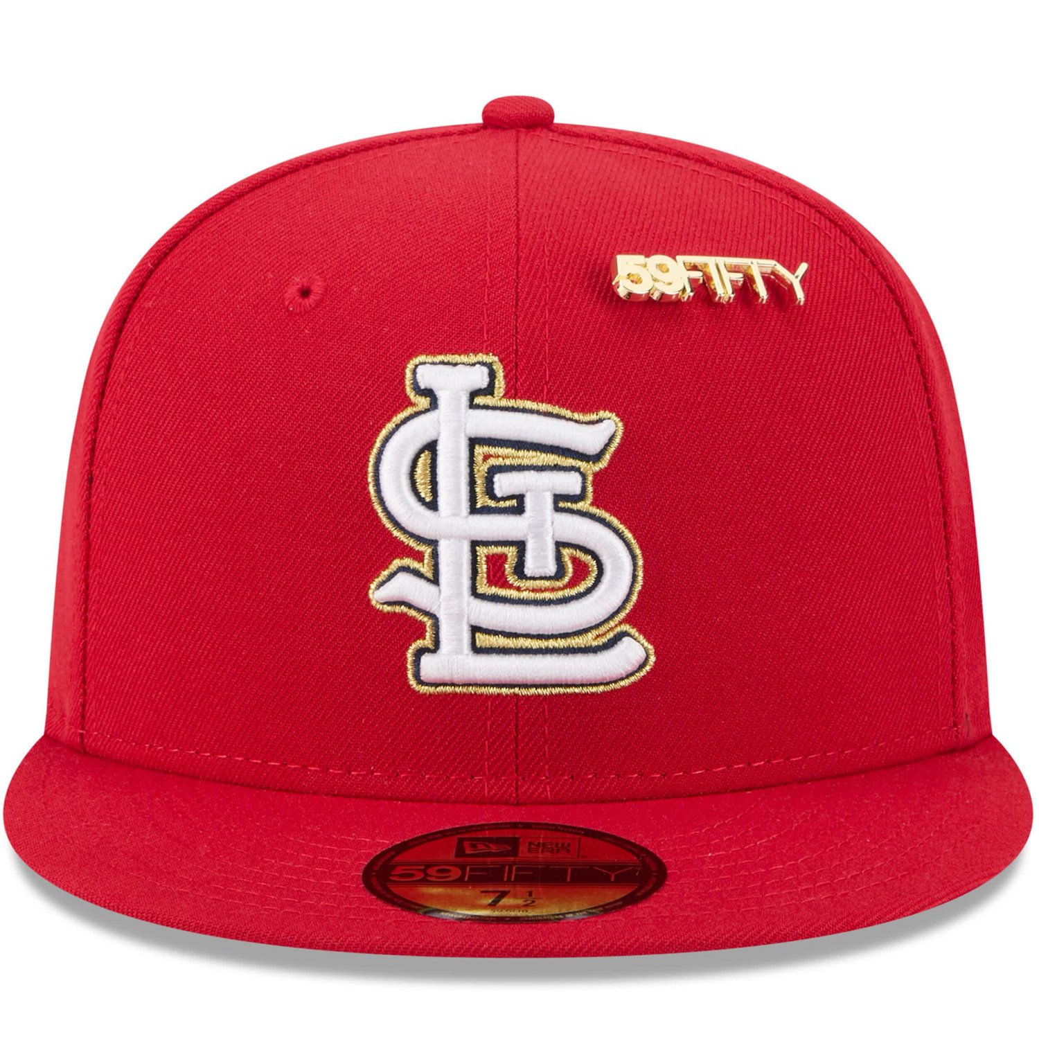 New Era St Louis Cardinals 2025 59FIFTY Day 59FIFTY Fitted Hat with ...
