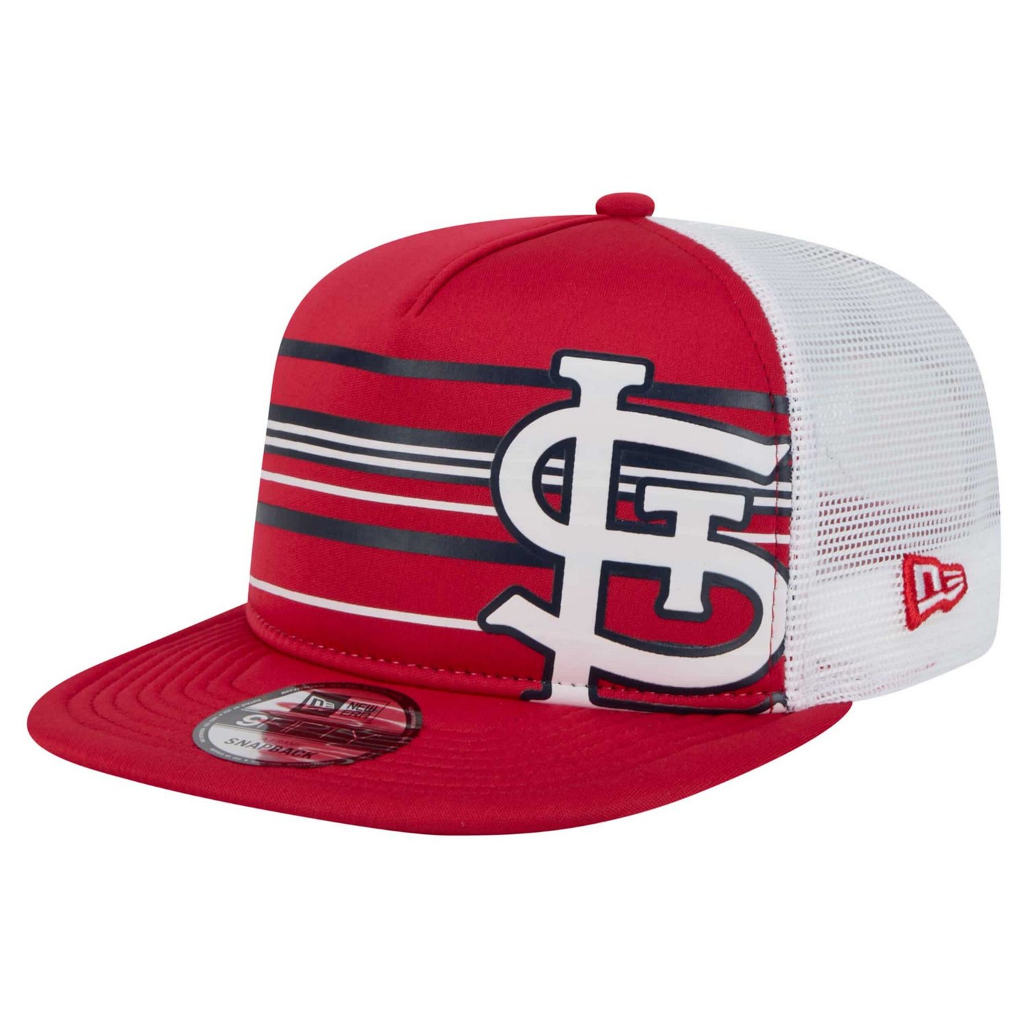 New Era St Louis Cardinals 9FIFTY A-Frame Trucker Snapback Hat | Academy