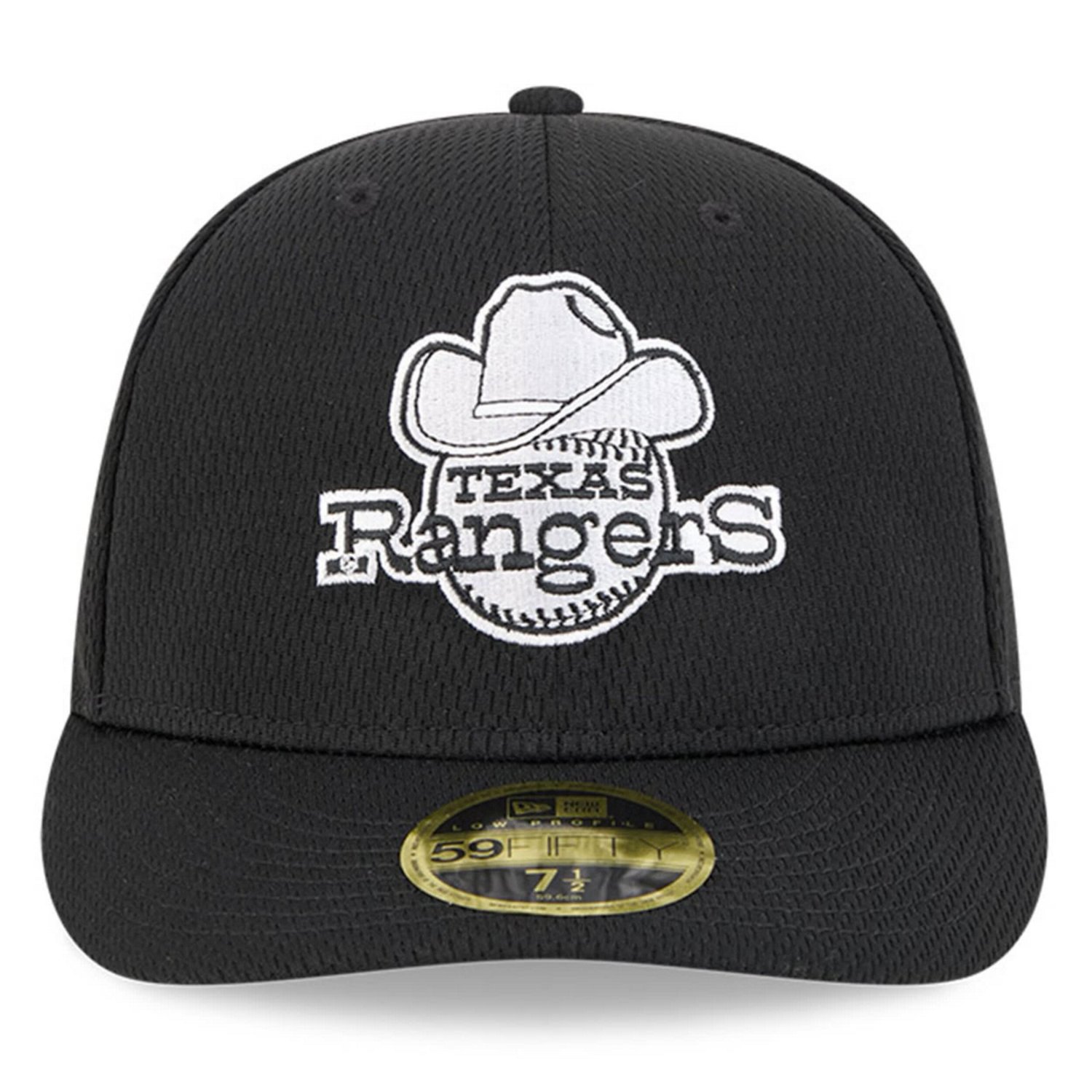 New Era Texas Rangers 2025 MLB Clubhouse Low Profile 59FIFTY Fitted Hat ...
