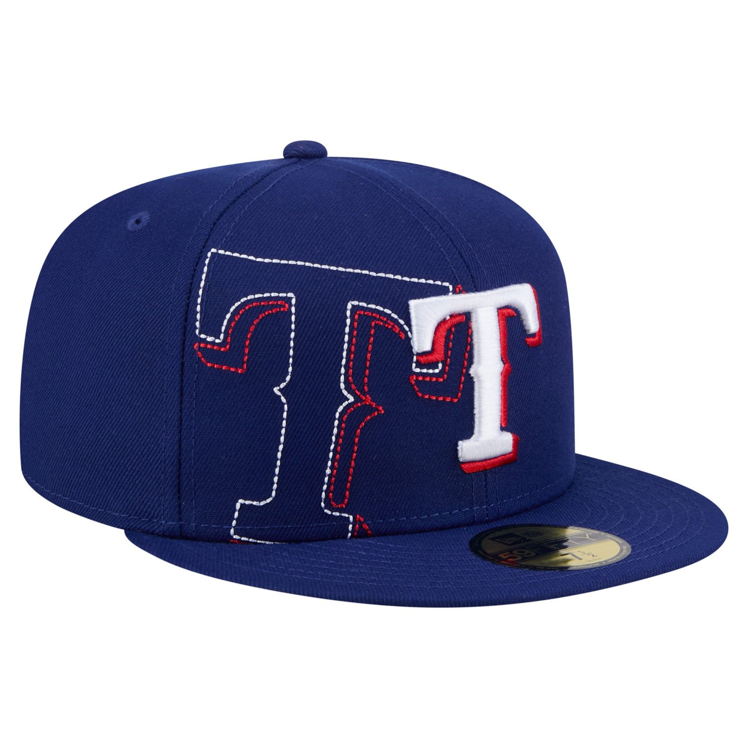New Era Texas Rangers Yarn Stitch 59FIFTY Fitted Hat | Academy