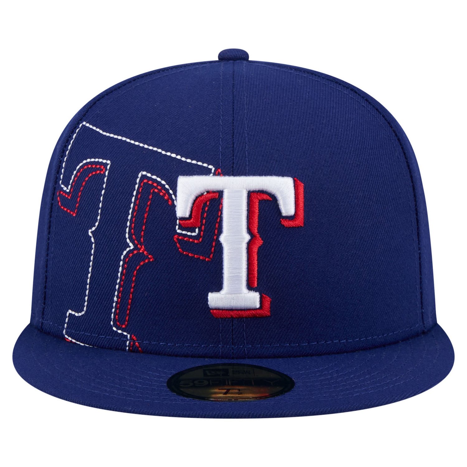 New Era Texas Rangers Yarn Stitch 59FIFTY Fitted Hat | Academy