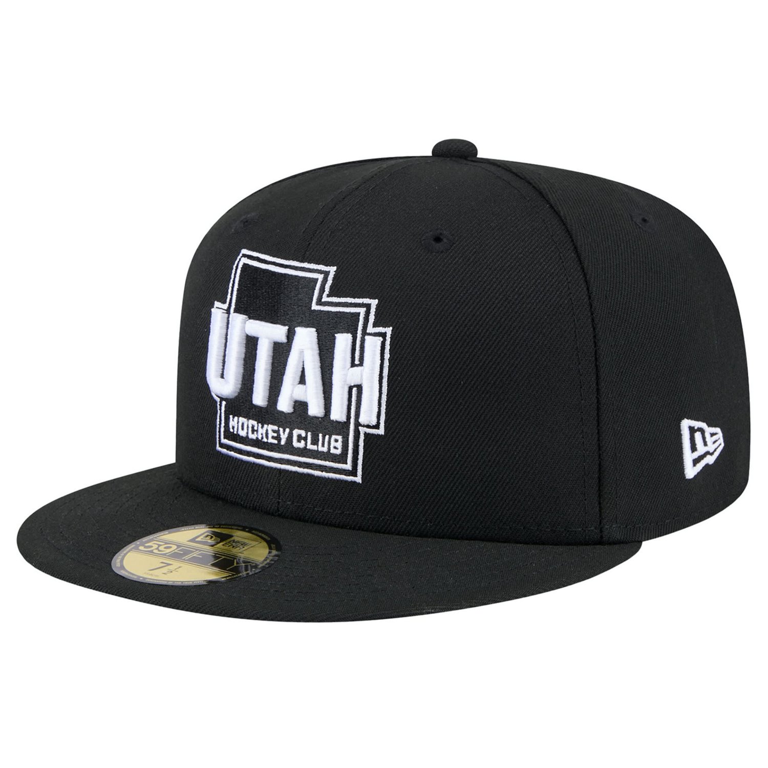 New Era Utah Hockey Club State Shape 1st Season 59FIFTY Fitted Hat ...