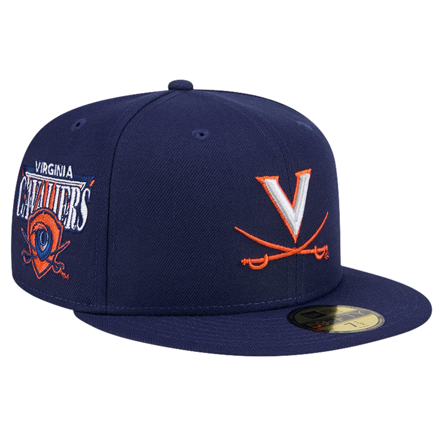 New Era Virginia Cavaliers Throwback 59FIFTY Fitted Hat | Academy