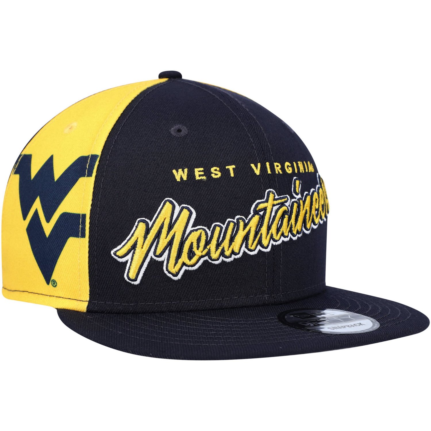 New Era West Virginia Mountaineers Outright 9FIFTY Snapback Hat | Academy