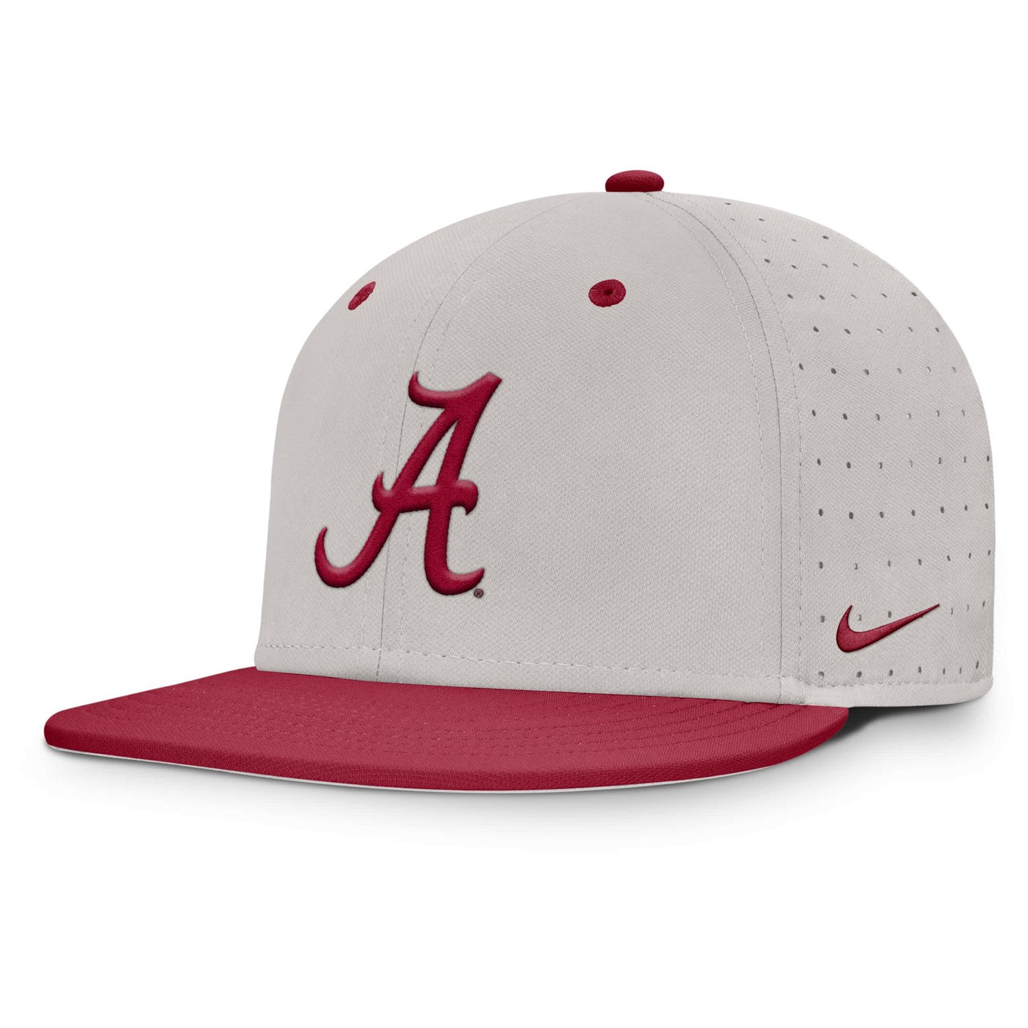 Nike Alabama Crimson Tide On-Field Dugout True Performance Fitted Hat ...