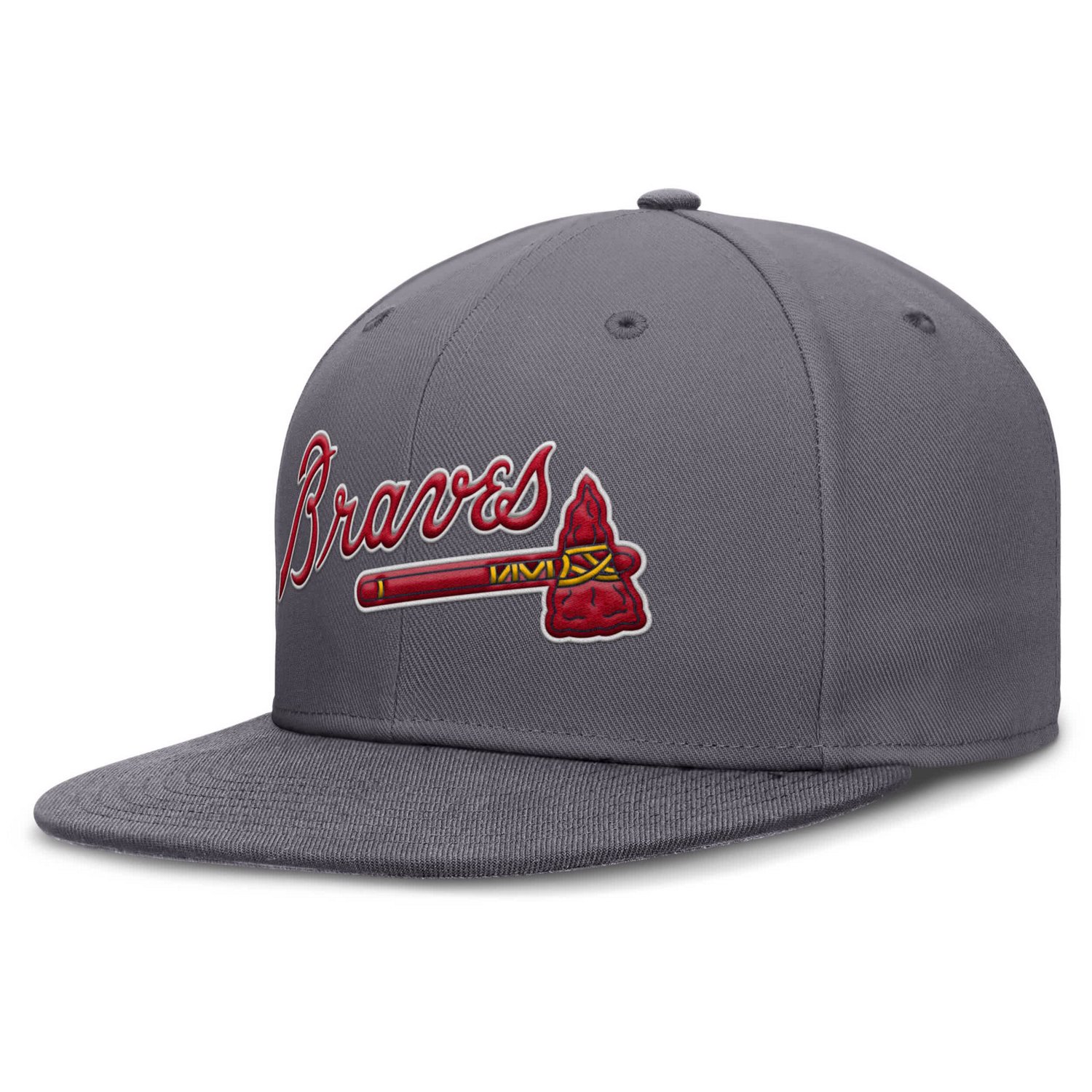 Nike Atlanta Braves Performance True Fitted Hat | Academy