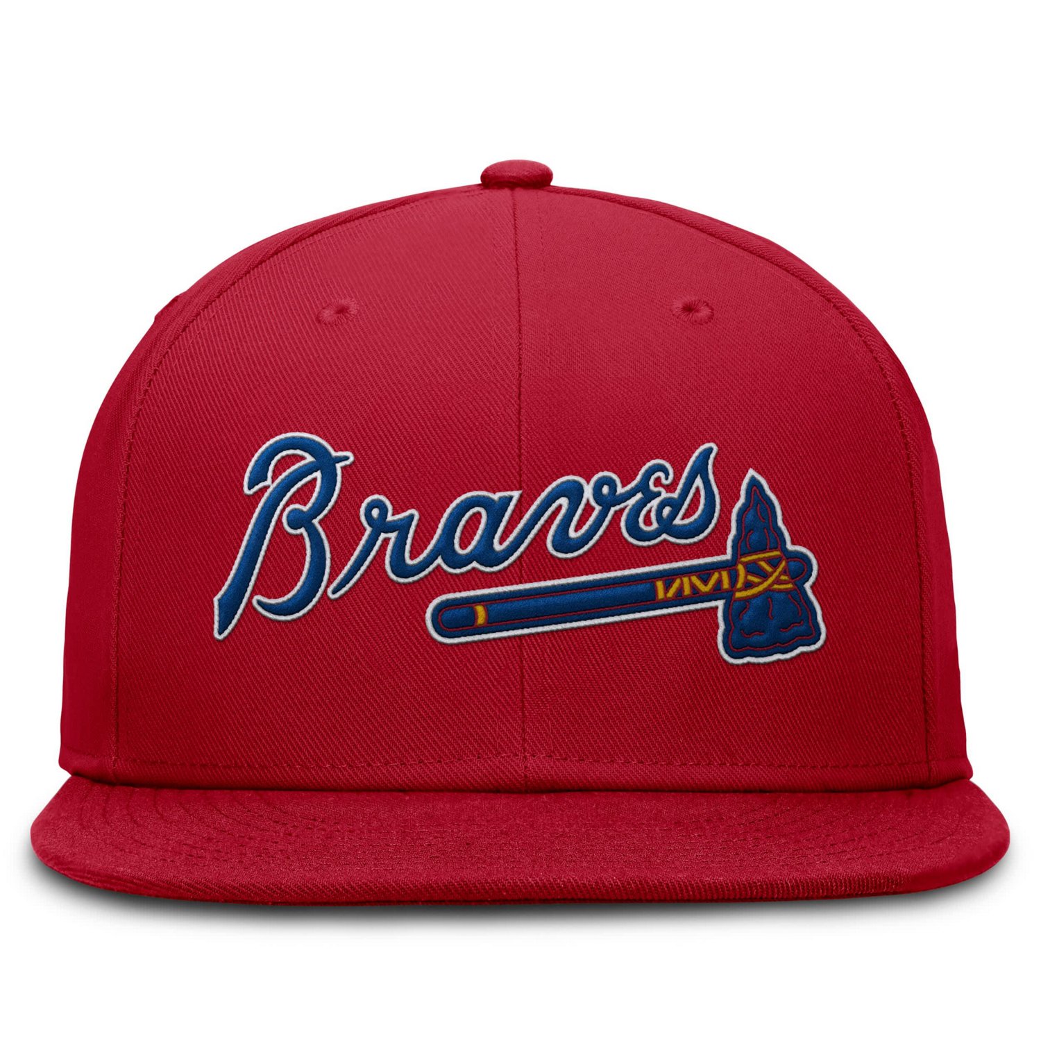 Nike Atlanta Braves True Performance Fitted Hat | Academy