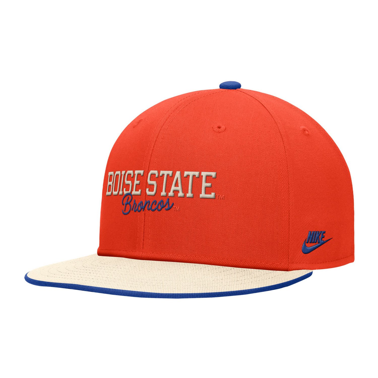 Nike Boise State Broncos Vintage Script Pro Dri-FIT Snapback Hat | Academy