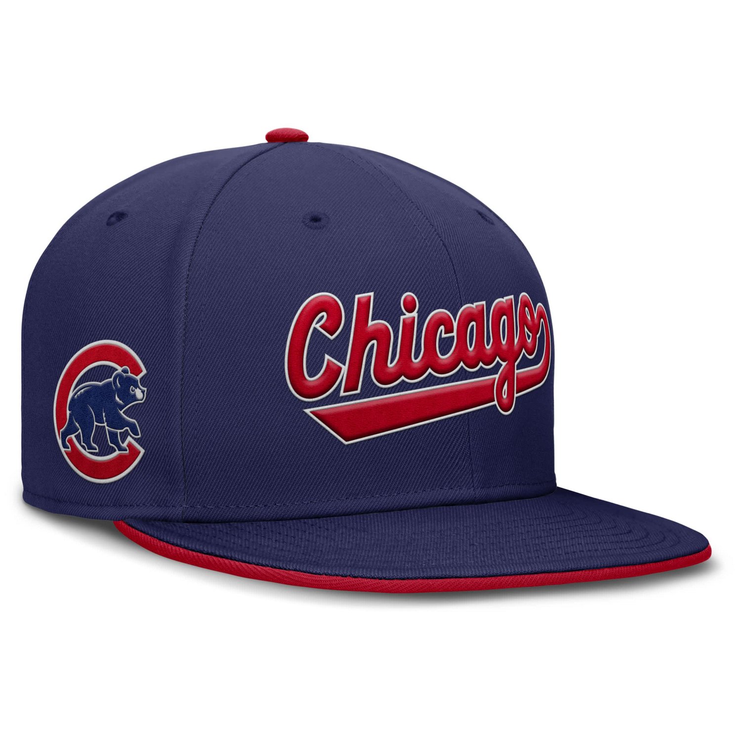 Nike Chicago Cubs True Performance Fitted Hat | Academy