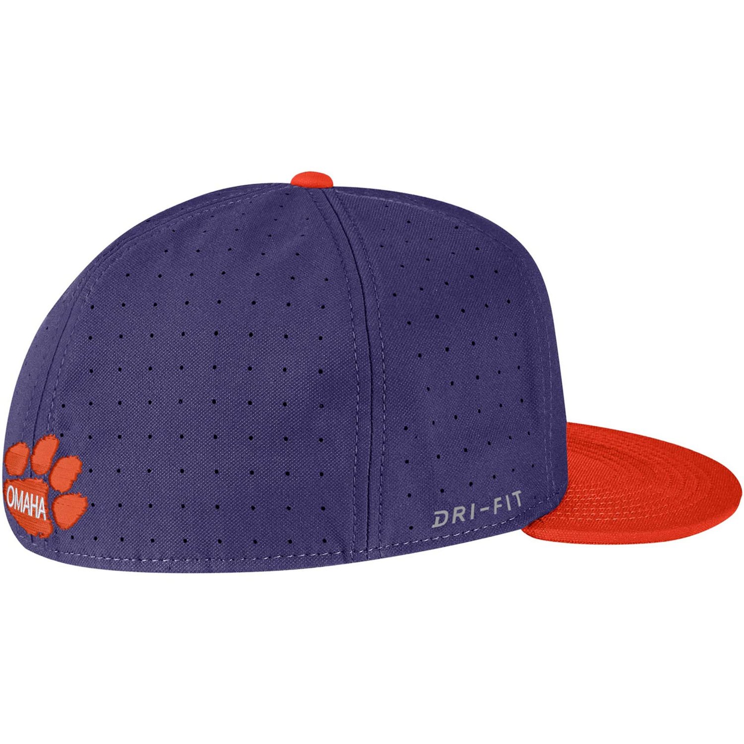 Nike Clemson Tigers Aero True Baseball Performance Fitted Hat | Academy