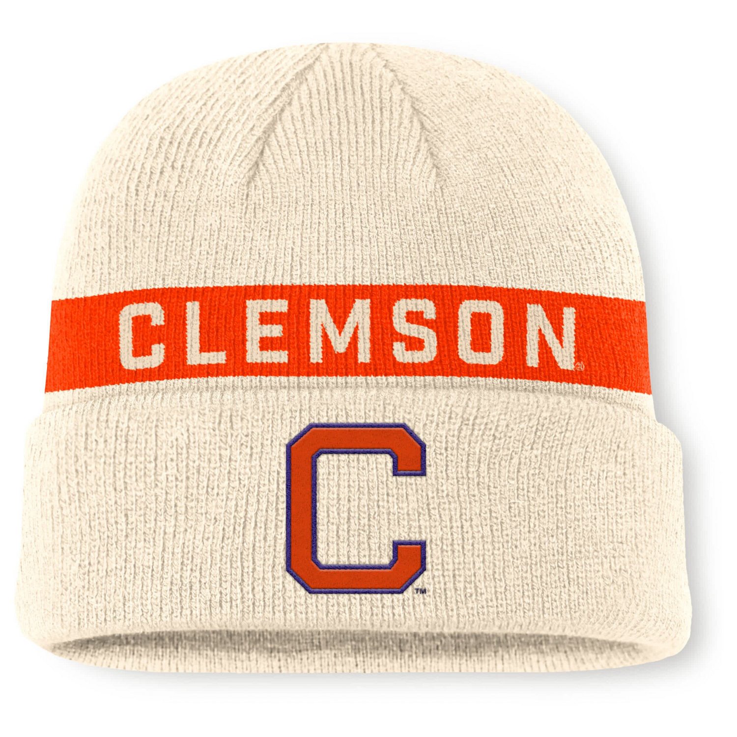 Nike Clemson Tigers Peak Primetime Utility Cuffed Knit Hat | Academy