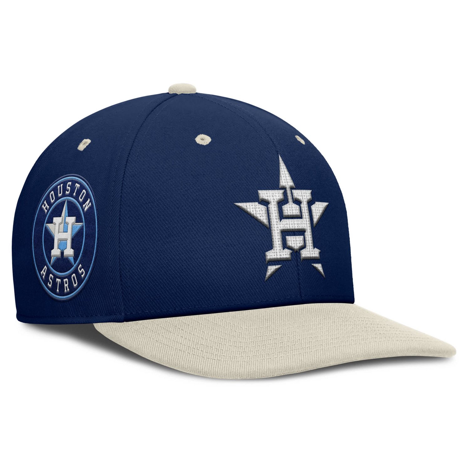Nike Cream Houston Astros Pro Performance Snapback Hat | Academy