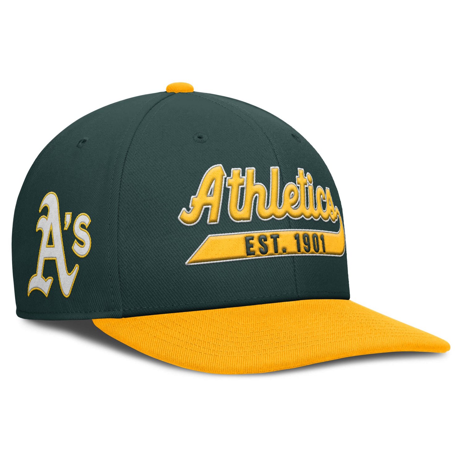 Nike Gold Athletics Pro Performance Snapback Hat | Academy