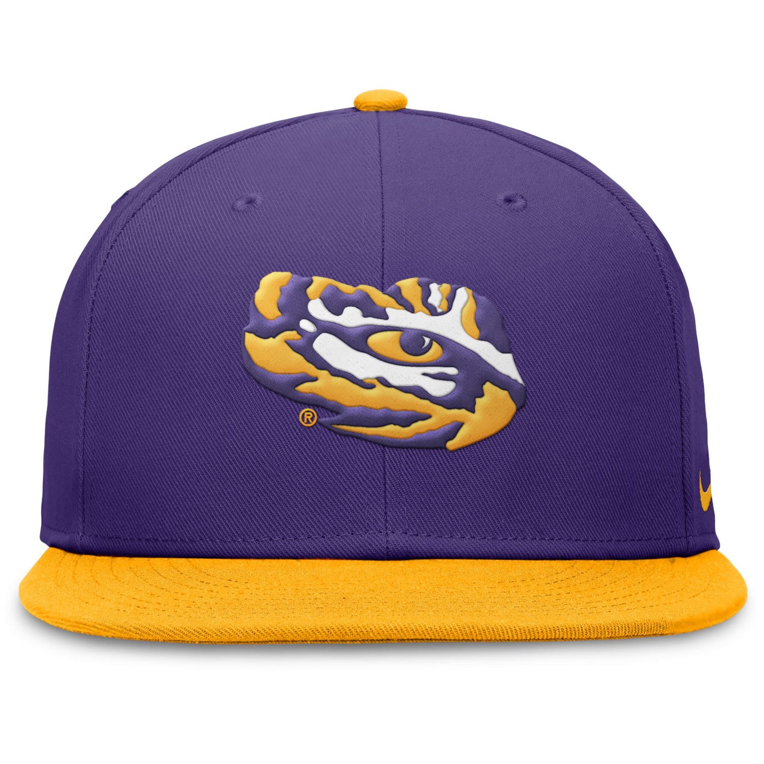 Nike /Gold LSU Tigers Performance Fitted Hat | Academy