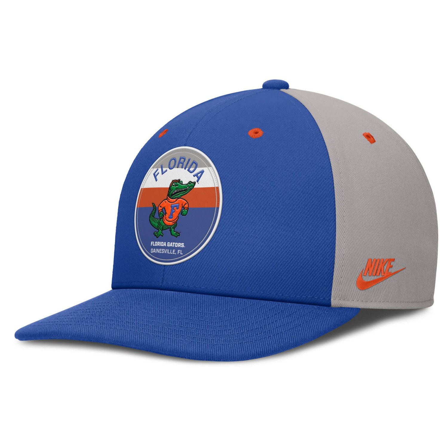 Nike Gray Florida Gators Prep Pro Performance Snapback Hat | Academy