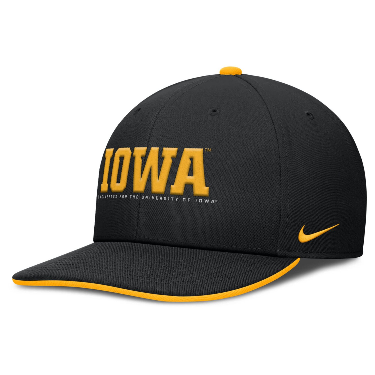 Nike Iowa Hawkeyes 2025 On-Field Pro Performance Adjustable Hat | Academy