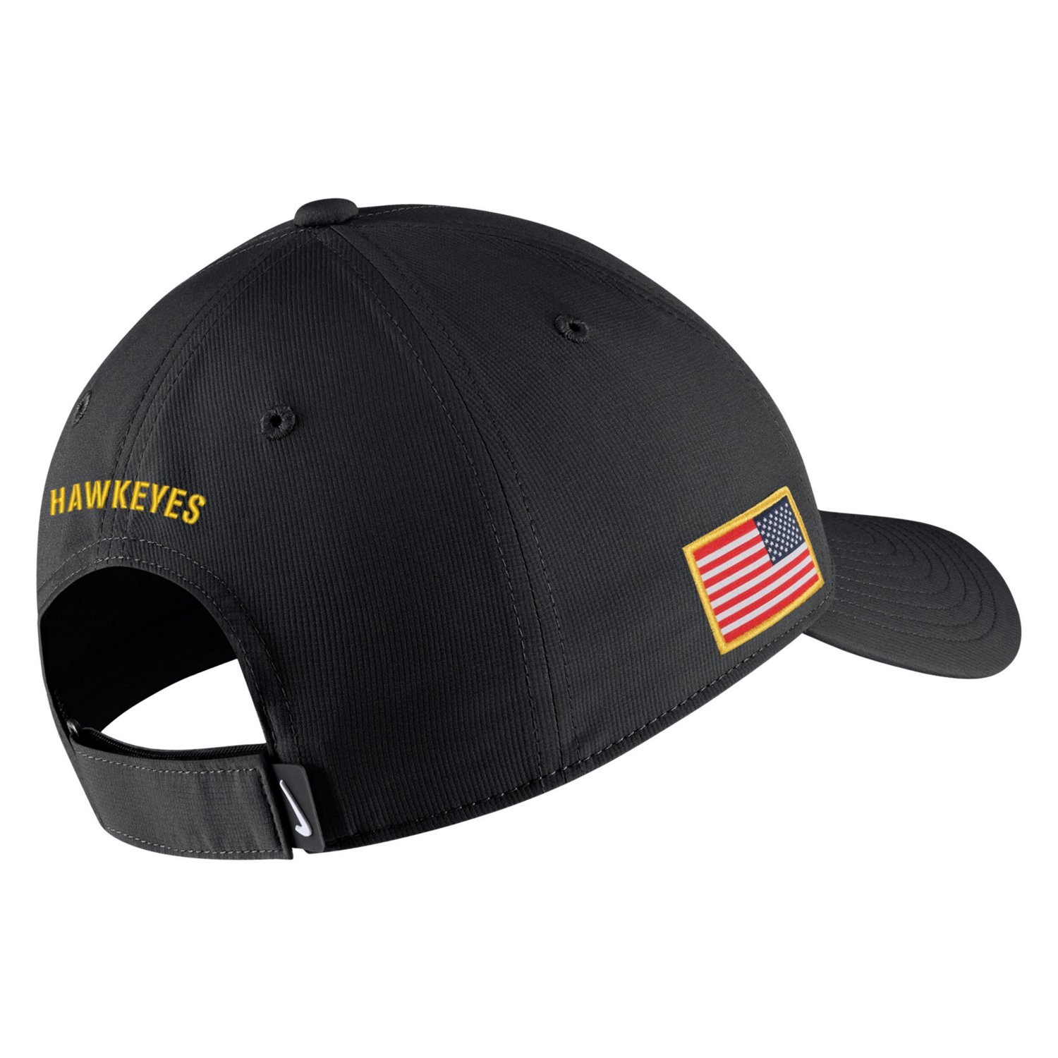 Nike Iowa Hawkeyes Military Pack Camo Legacy91 Adjustable Hat | Academy