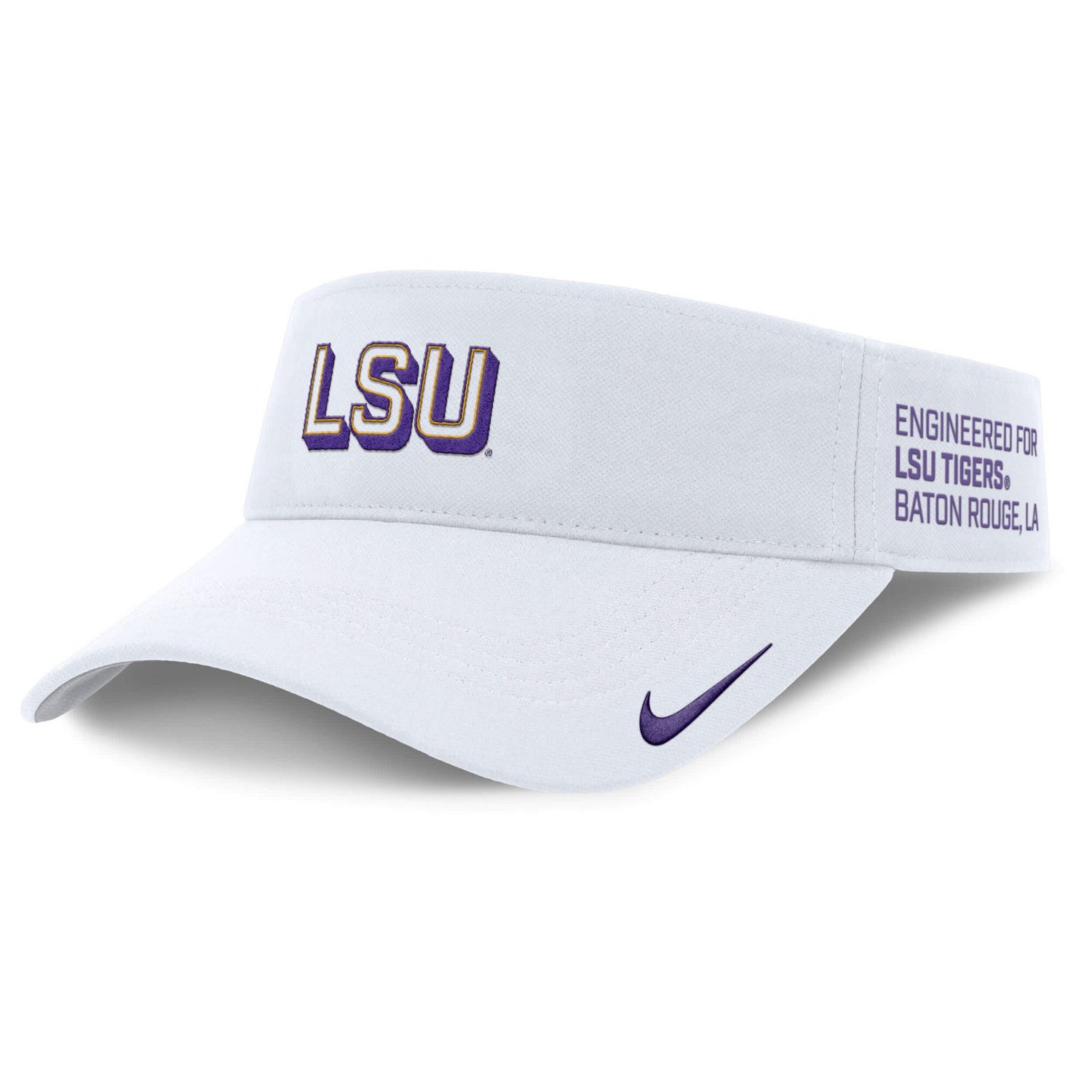 Nike LSU Tigers 2025 On-Field Gameday Performance Ace Adjustable Visor ...