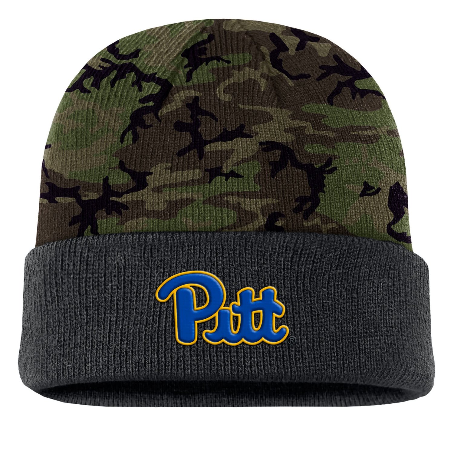 Nike Pitt Panthers Military Appreciation Cuffed Knit Hat | Academy