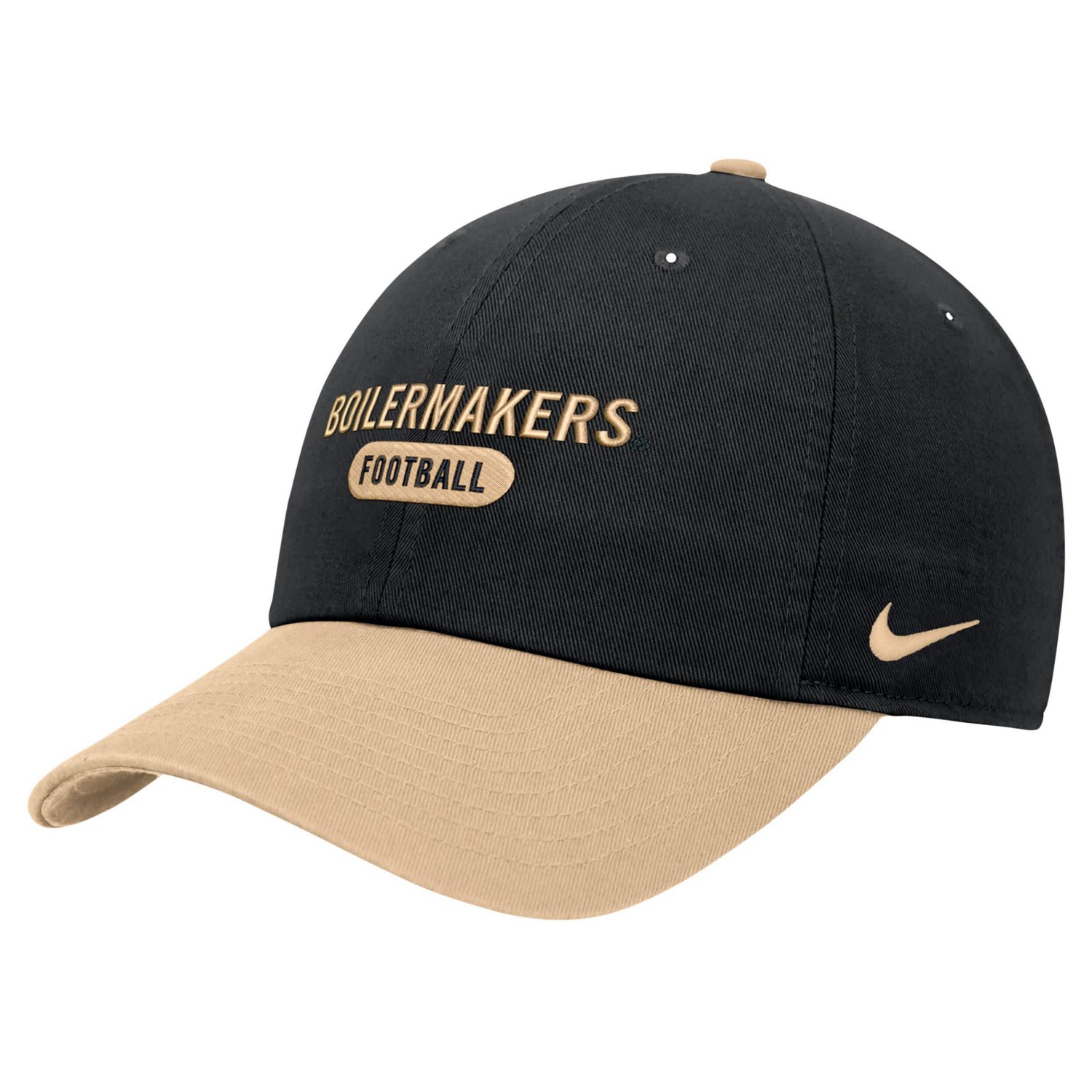 Nike Purdue Boilermakers Colorblock Club Adjustable Hat | Academy