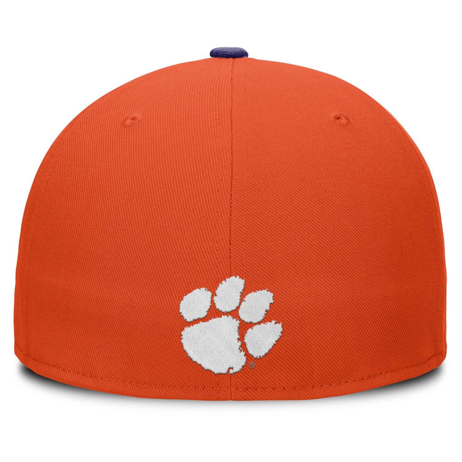 Nike Purple Clemson Tigers Two-Tone Primetime Performance Fitted Hat ...