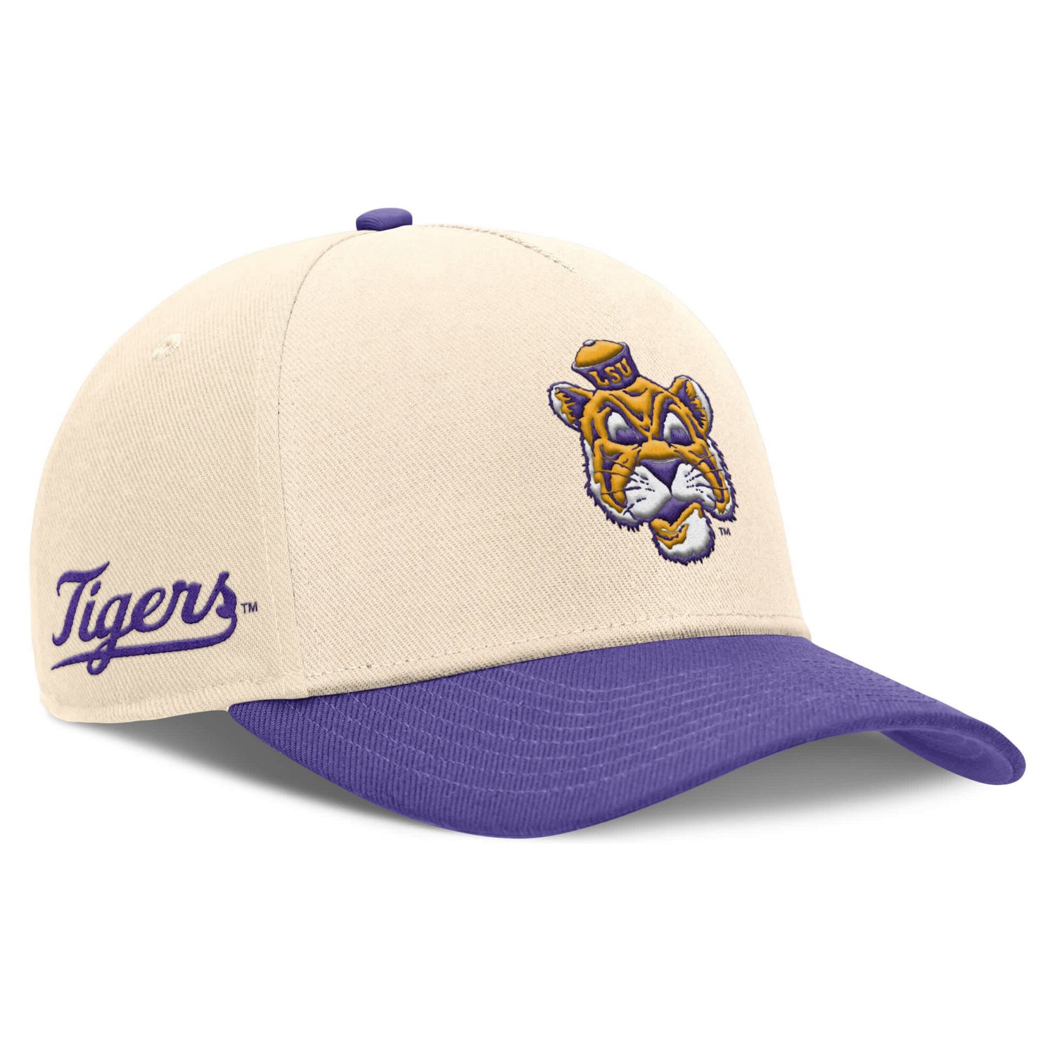 Nike Purple LSU Tigers Academic Rise Dri-FIT Adjustable Hat | Academy