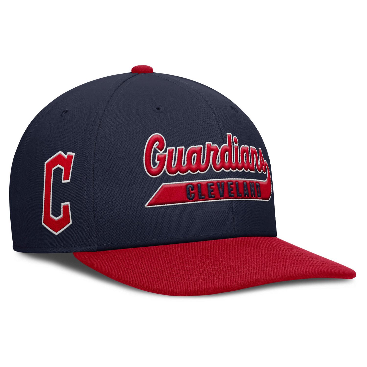 Nike Red Cleveland Guardians Pro Performance Snapback Hat | Academy