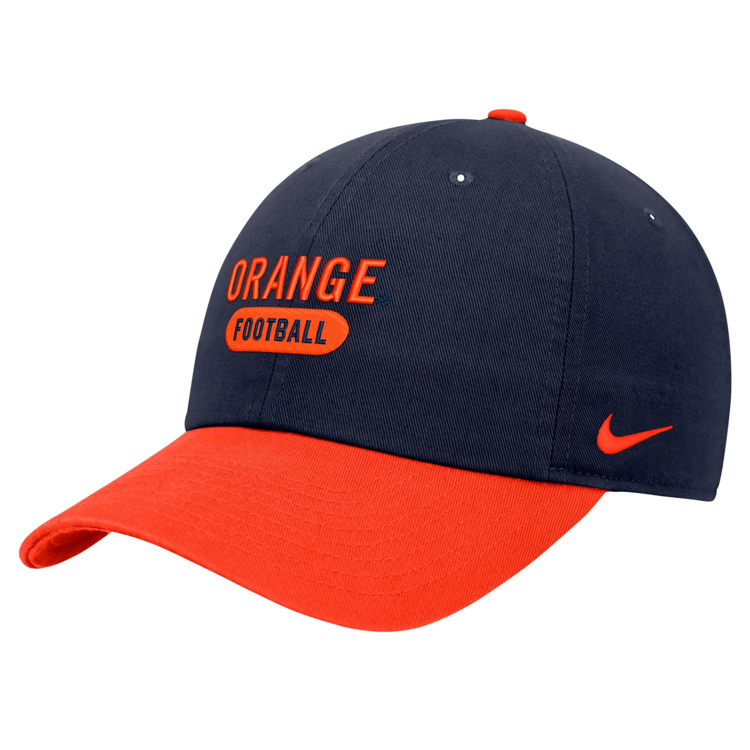 Nike Syracuse Orange Colorblock Club Adjustable Hat | Academy