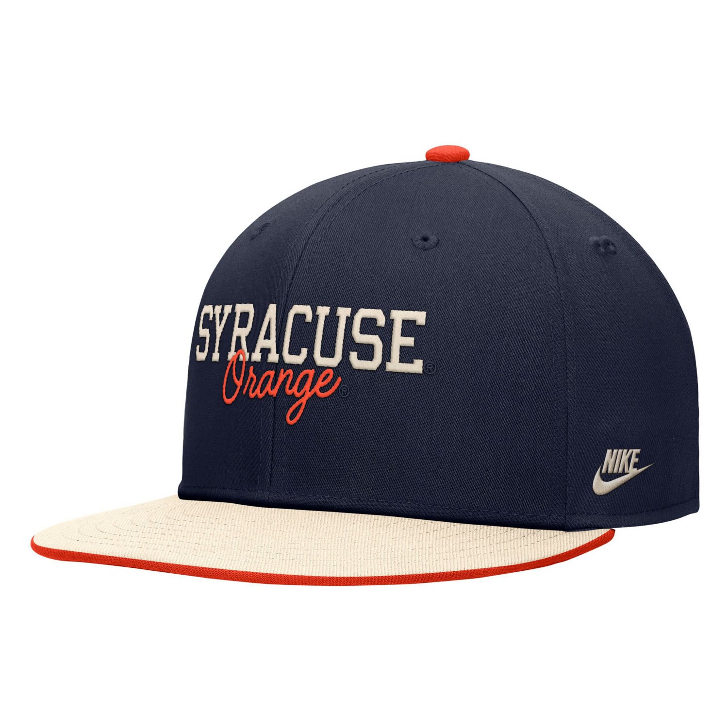 Nike Syracuse Orange Vintage Script Pro Dri-FIT Snapback Hat | Academy
