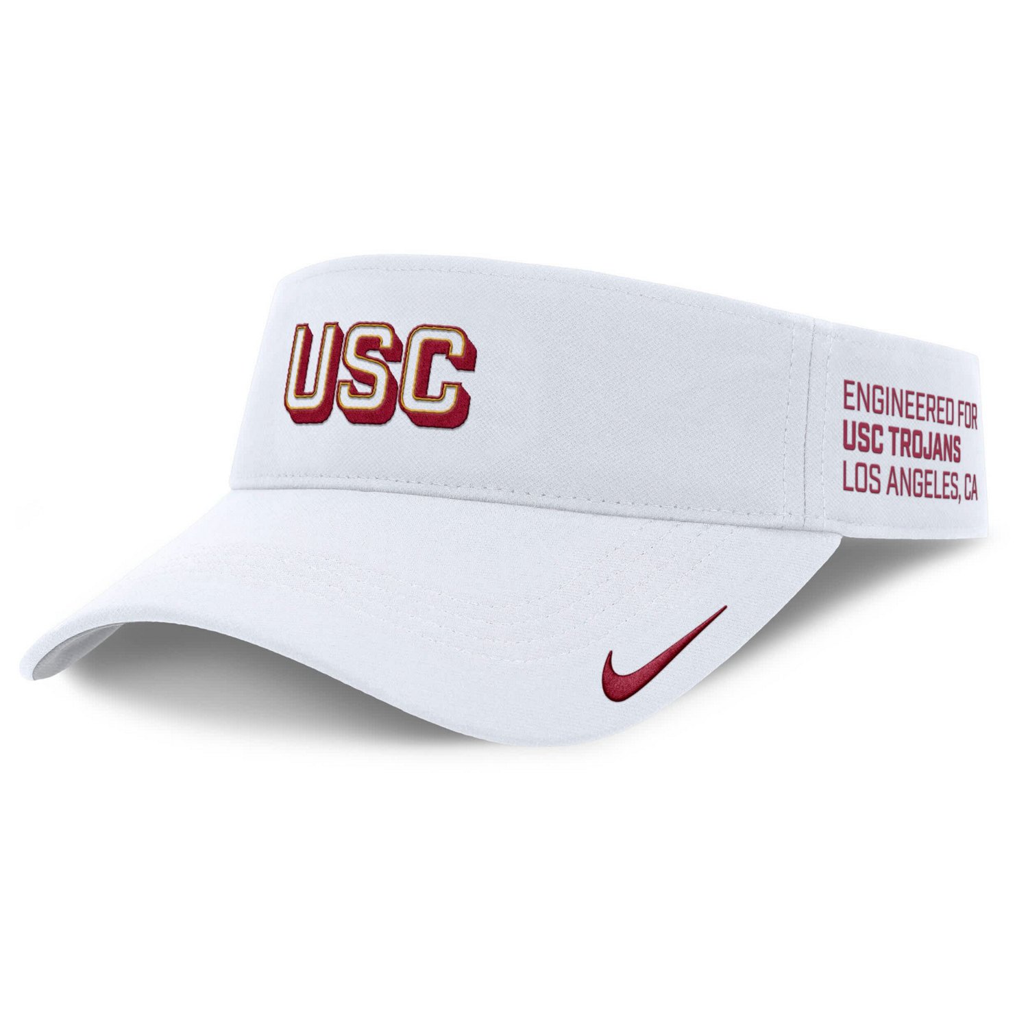 Nike USC Trojans 2025 On-Field Gameday Performance Ace Adjustable Visor ...