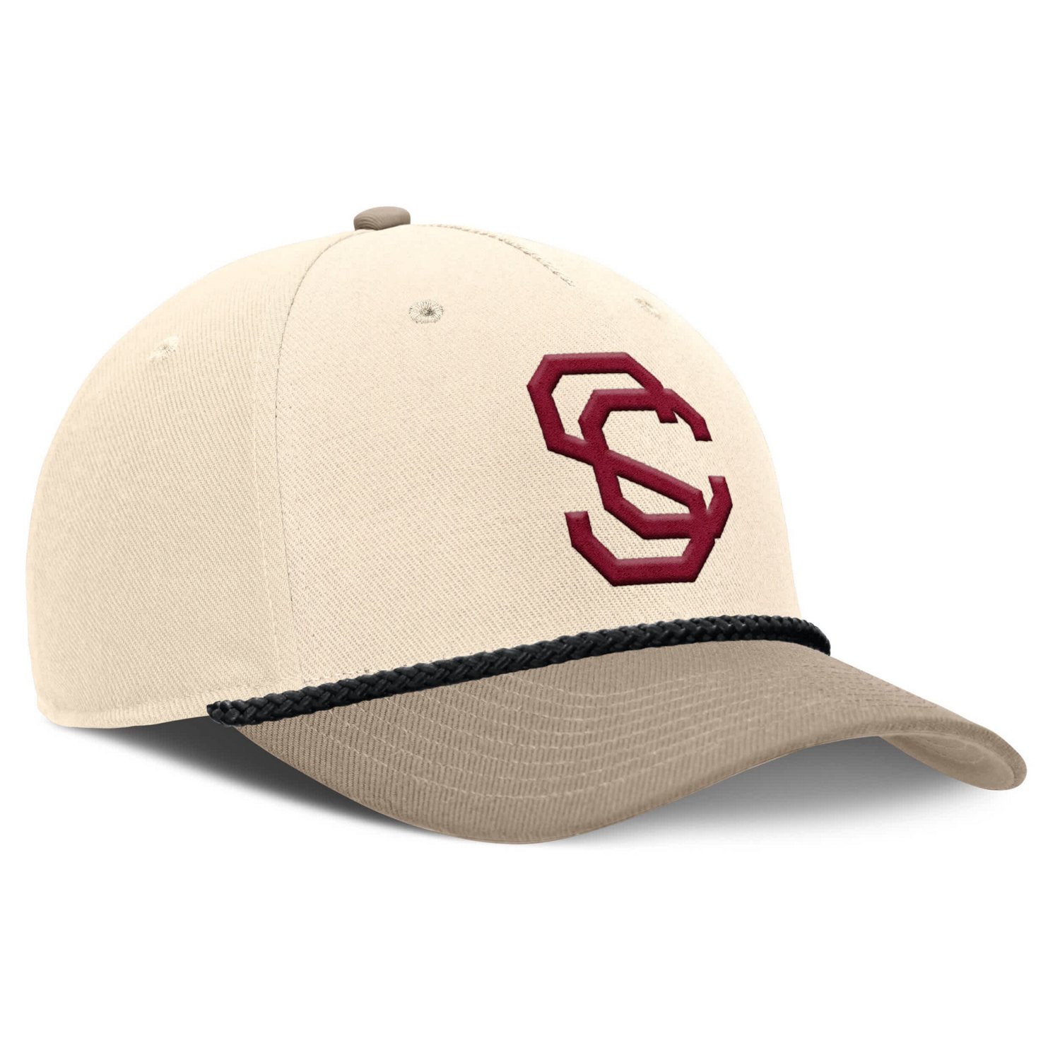 Nike USC Trojans Rise Legacy Throwback Logo Adjustable Hat | Academy
