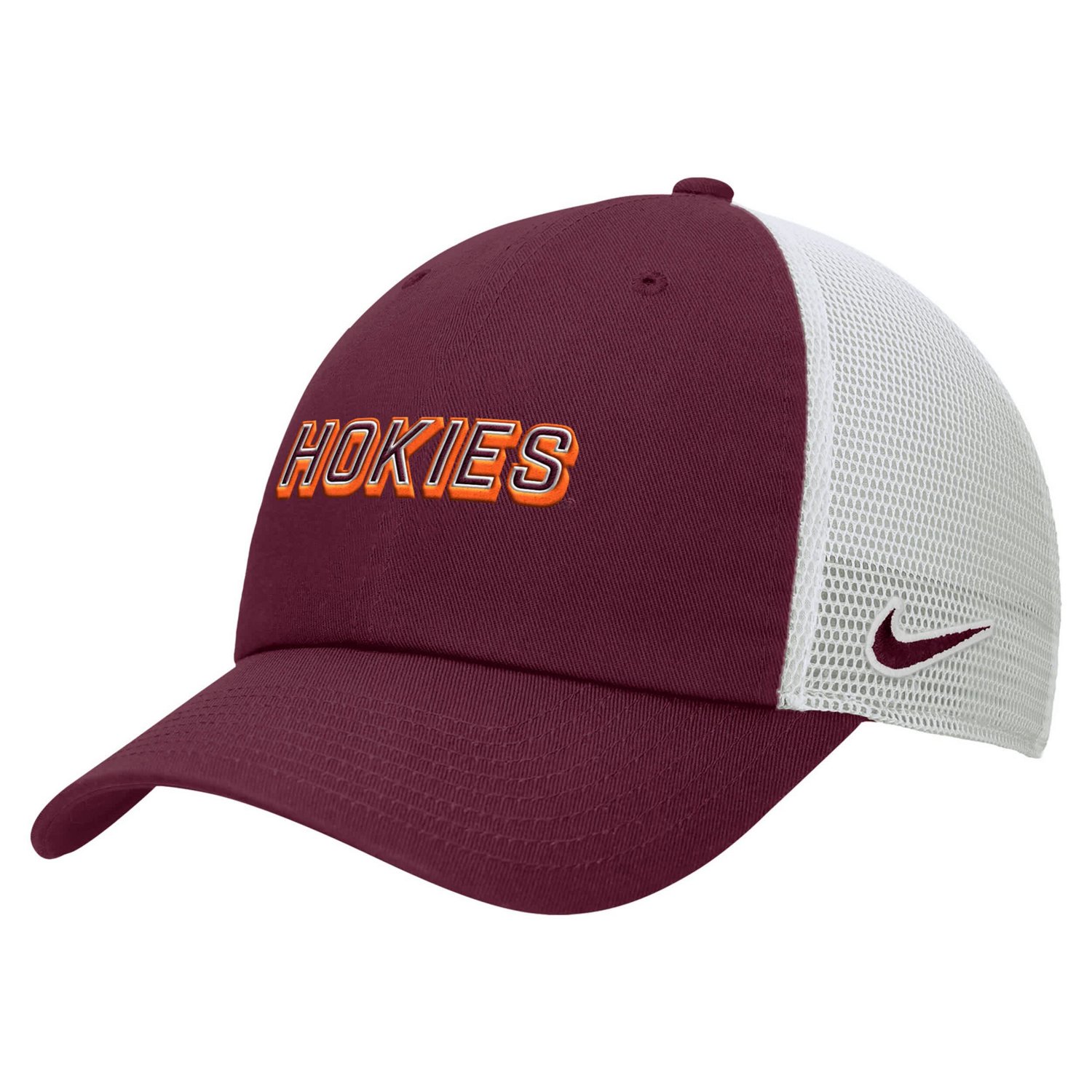 Nike Virginia Tech Hokies On-Field Club Adjustable Trucker Hat | Academy