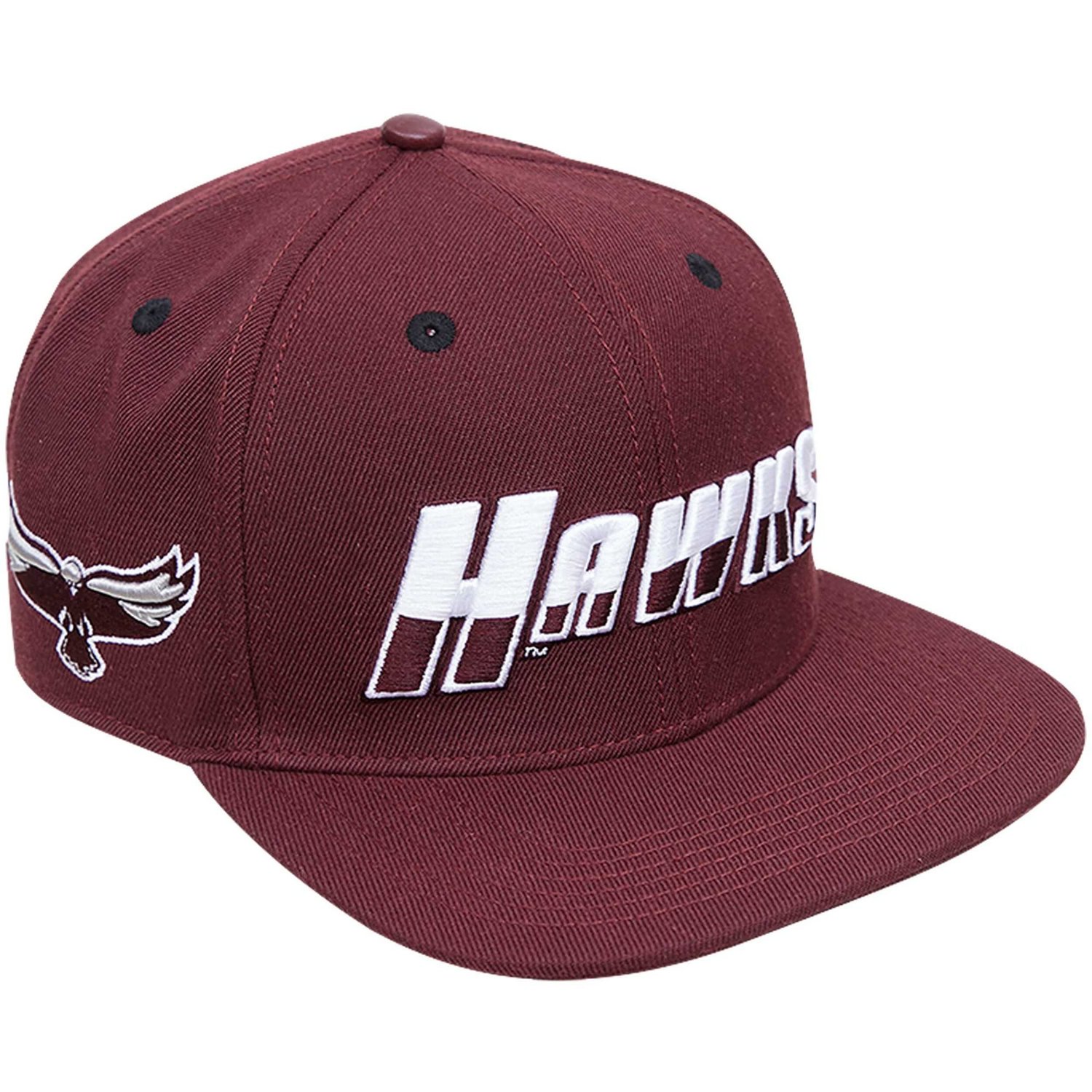 Pro Standard Maryland Eastern Shore Hawks Evergreen Hawks Snapback Hat ...