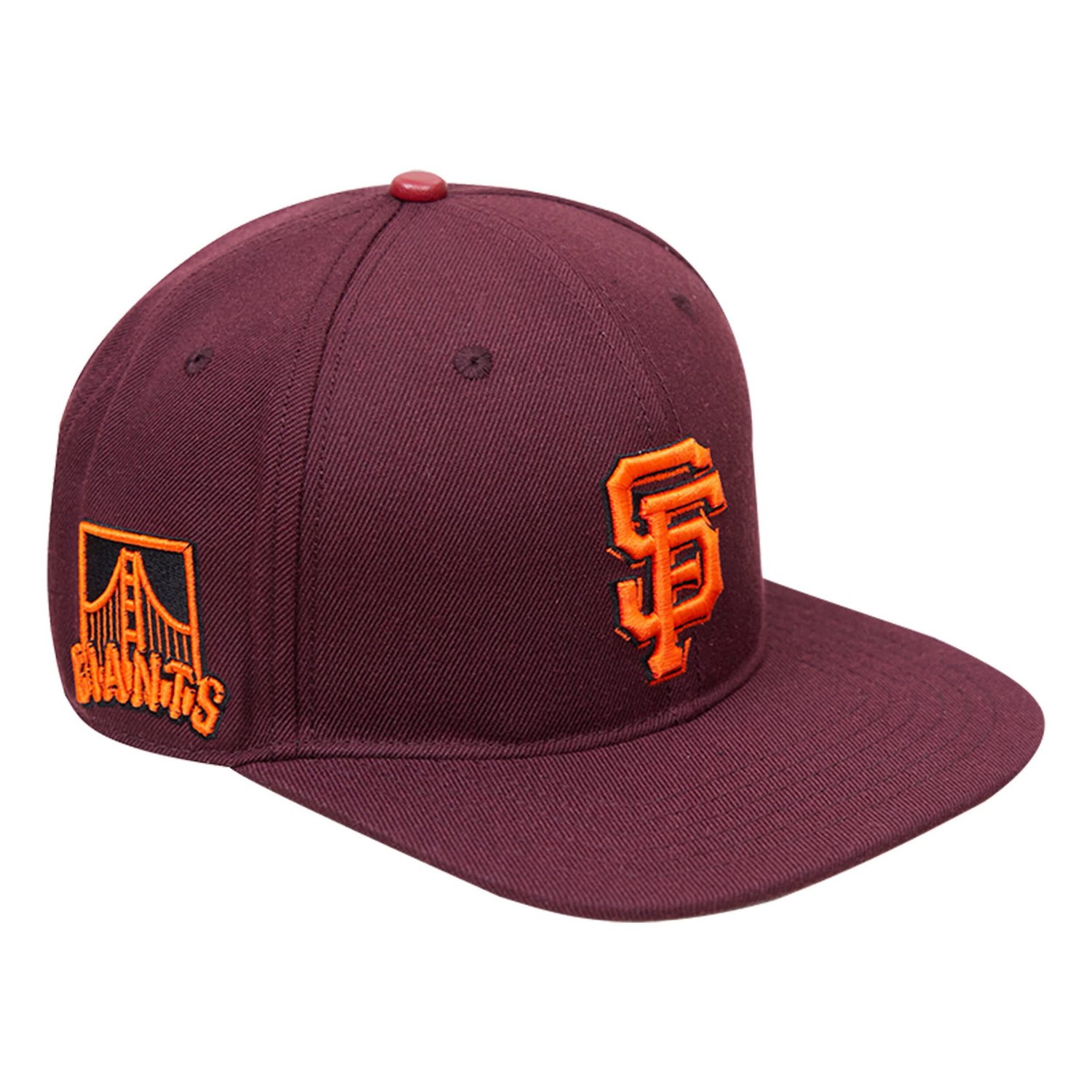 Pro Standard San Francisco Giants Wine Snapback Hat | Academy