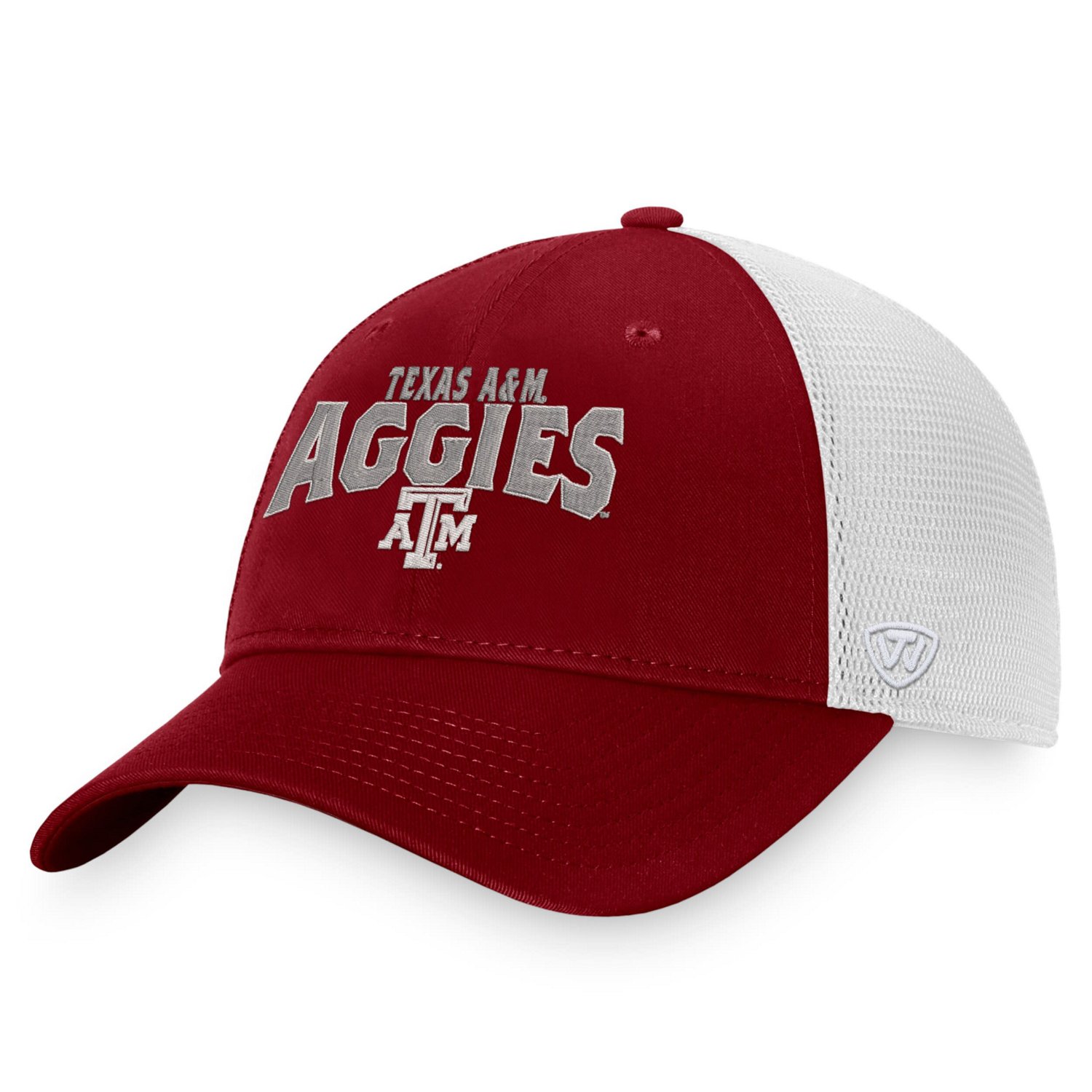 Top of the World / Texas AM Aggies Breakout Trucker Snapback Hat | Academy