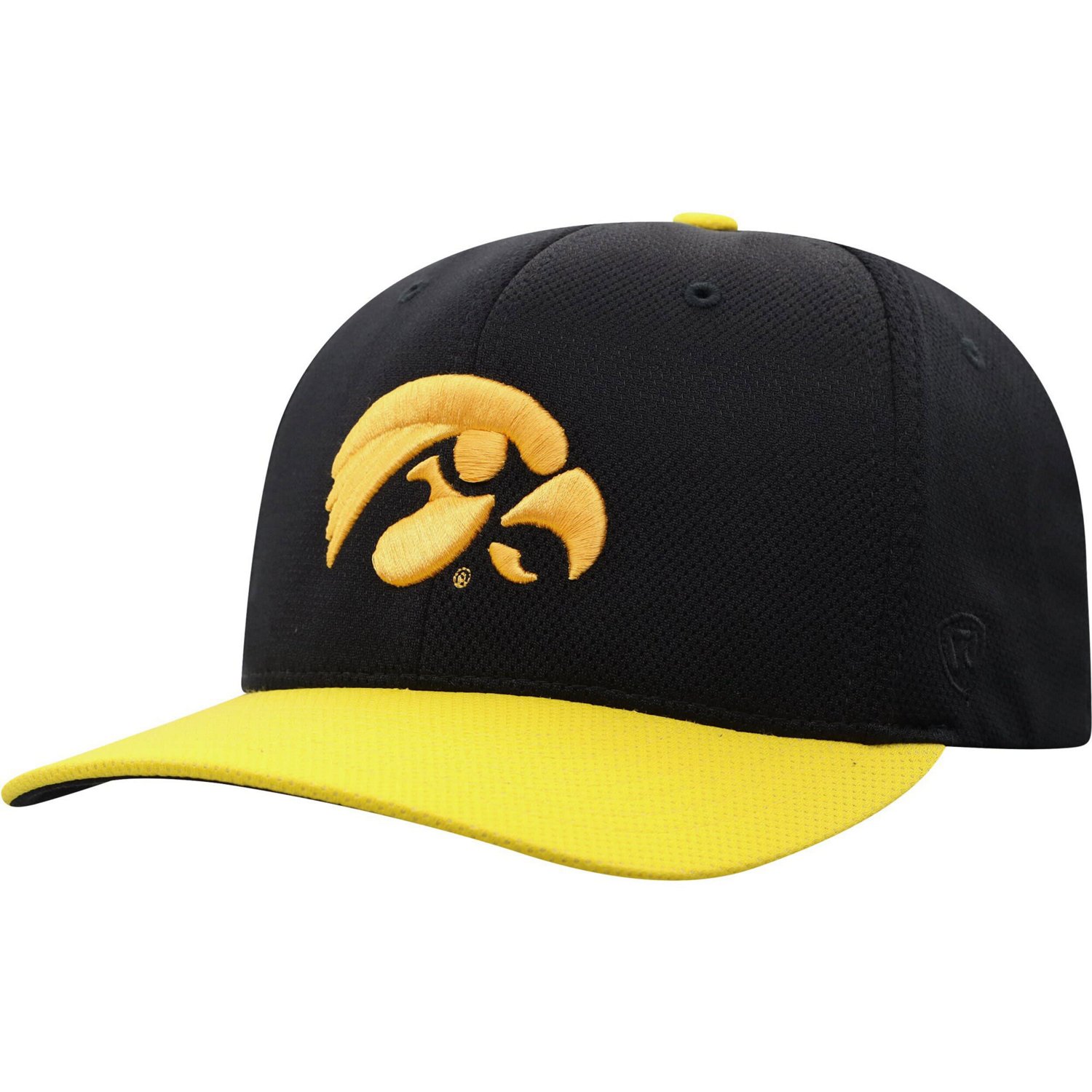 Top of the World /Gold Iowa Hawkeyes Two-Tone Reflex Hybrid Tech Flex Hat | Academy
