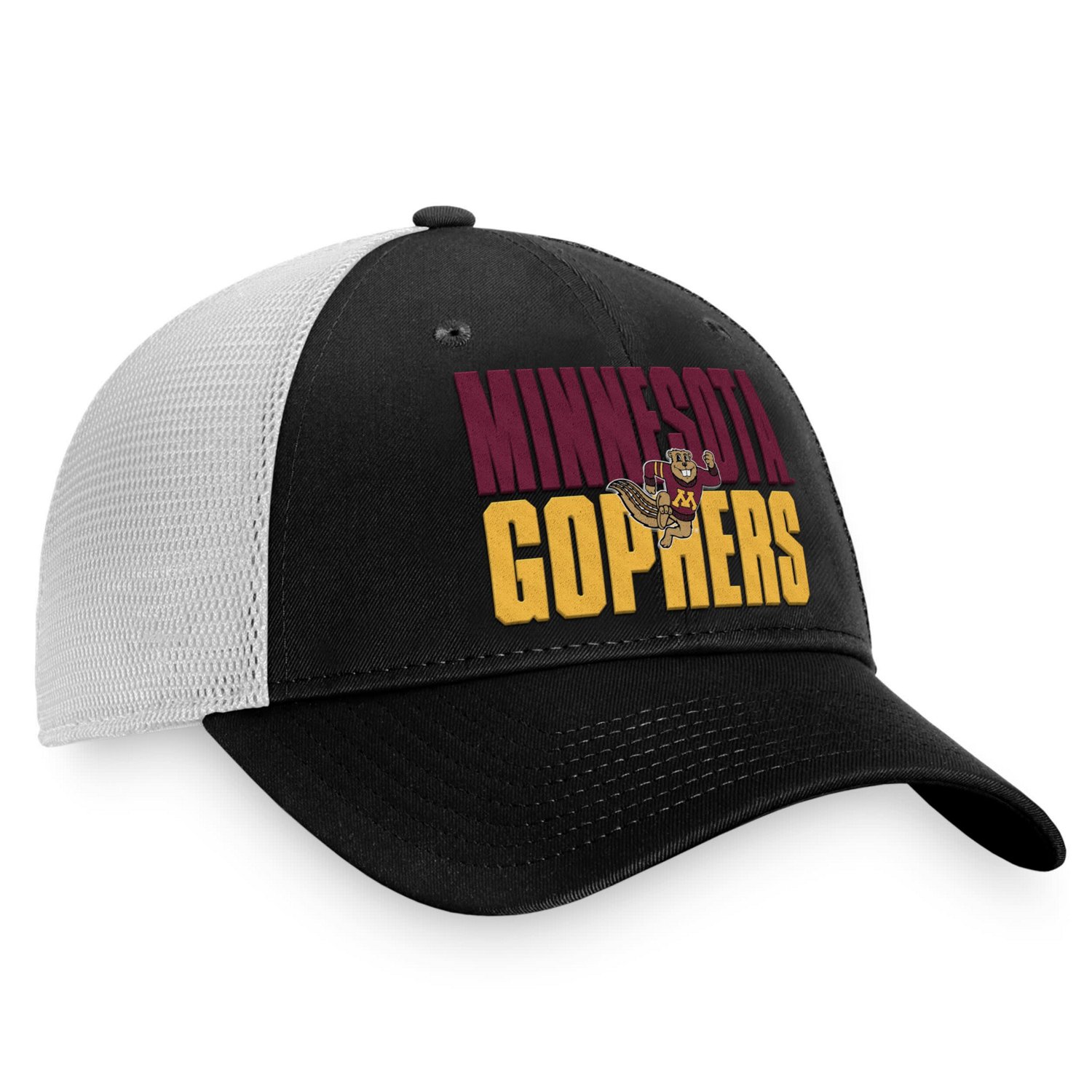 Top of the World /White Minnesota Golden Gophers Stockpile Trucker ...