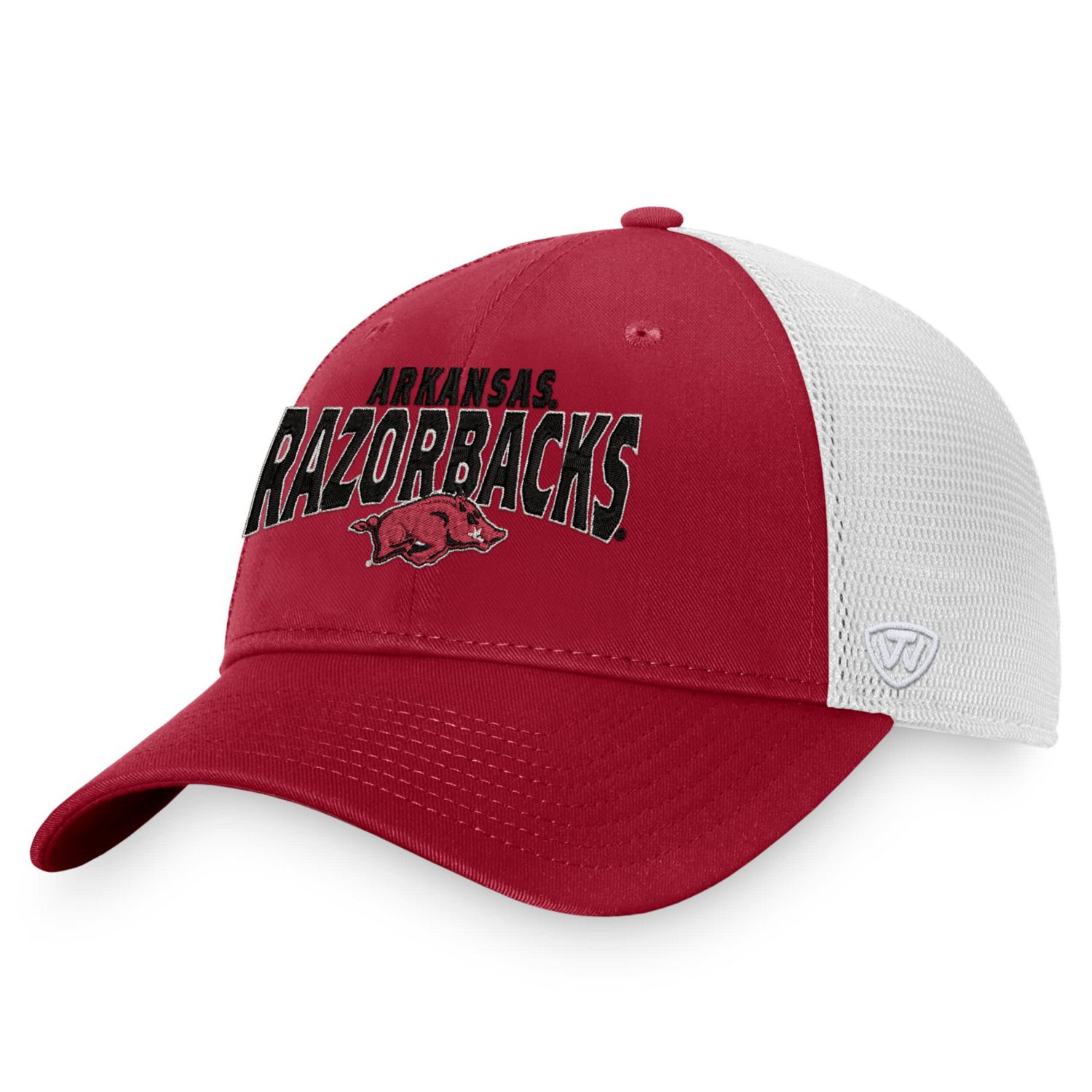 Top of the World Arkansas Razorbacks Breakout Trucker Snapback Hat ...