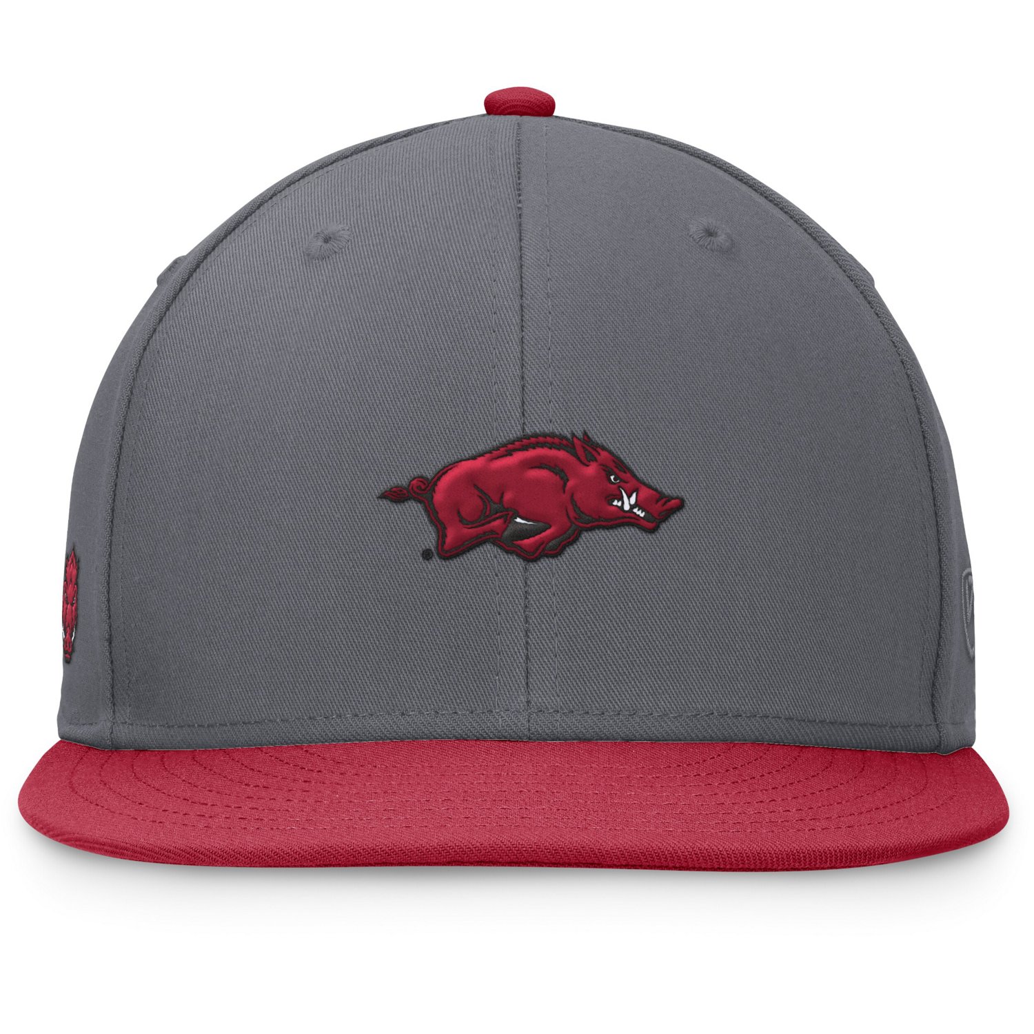Top of the World /Cardinal Arkansas Razorbacks Rally Two-Tone Fitted ...