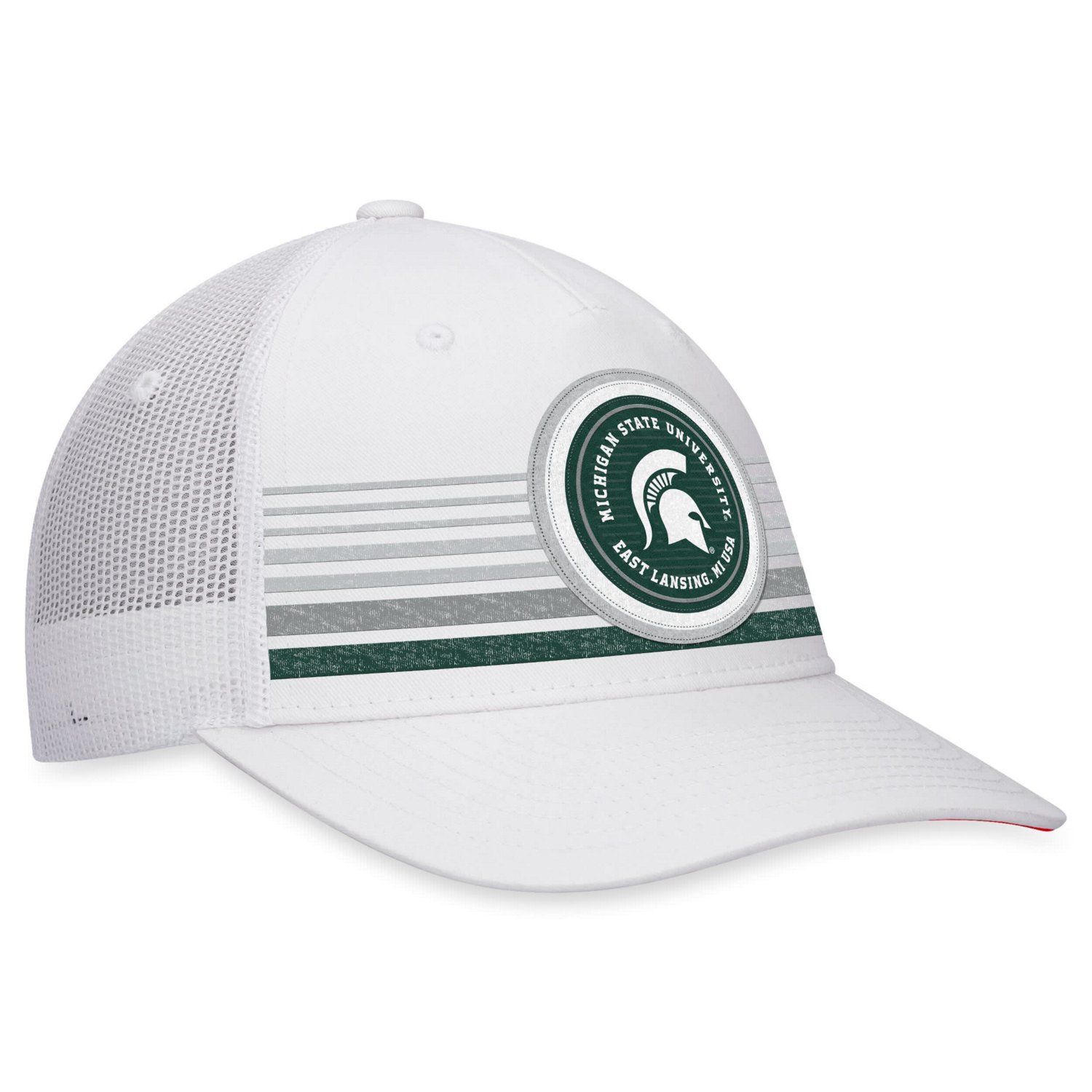 Top of the World Michigan State Spartans Top Trace Trucker Snapback Hat | Academy