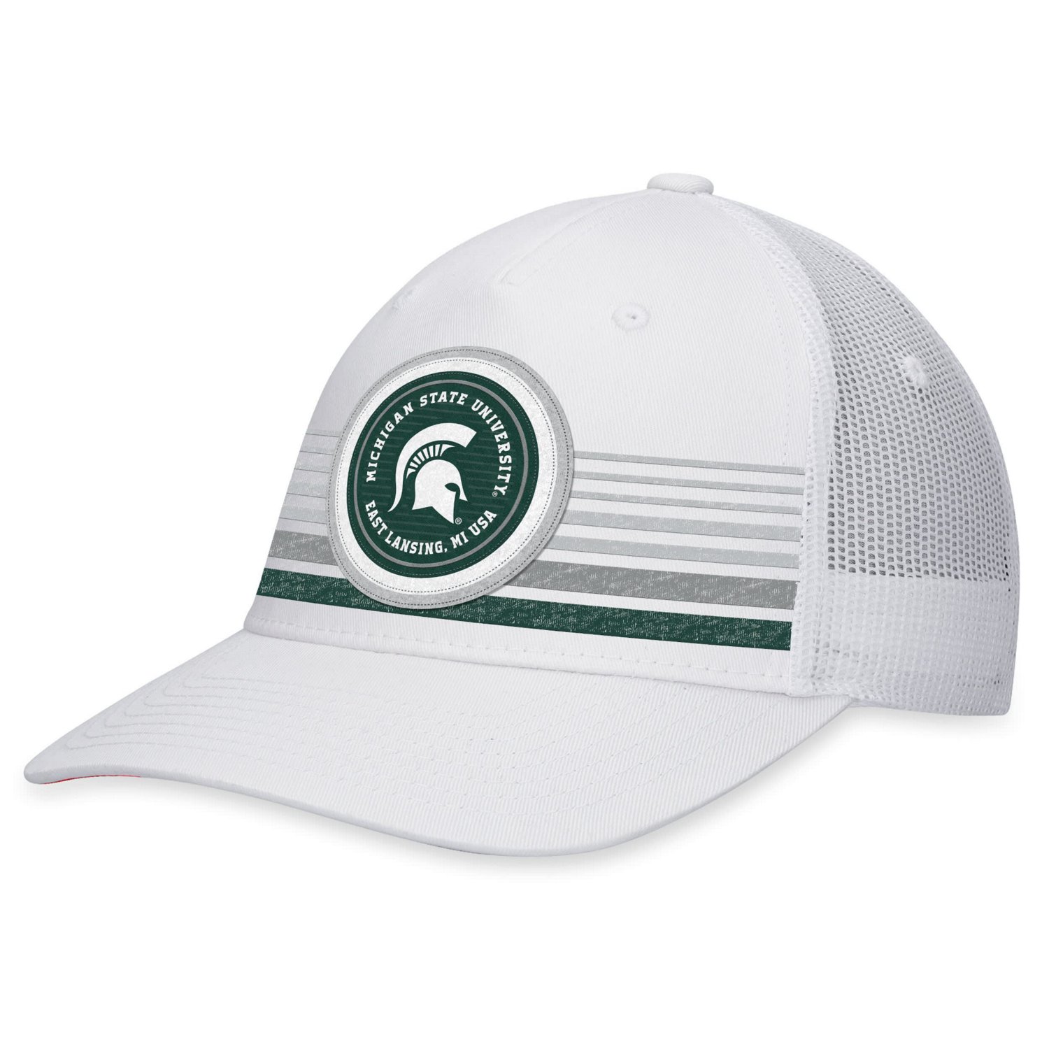 Top of the World Michigan State Spartans Top Trace Trucker Snapback Hat | Academy