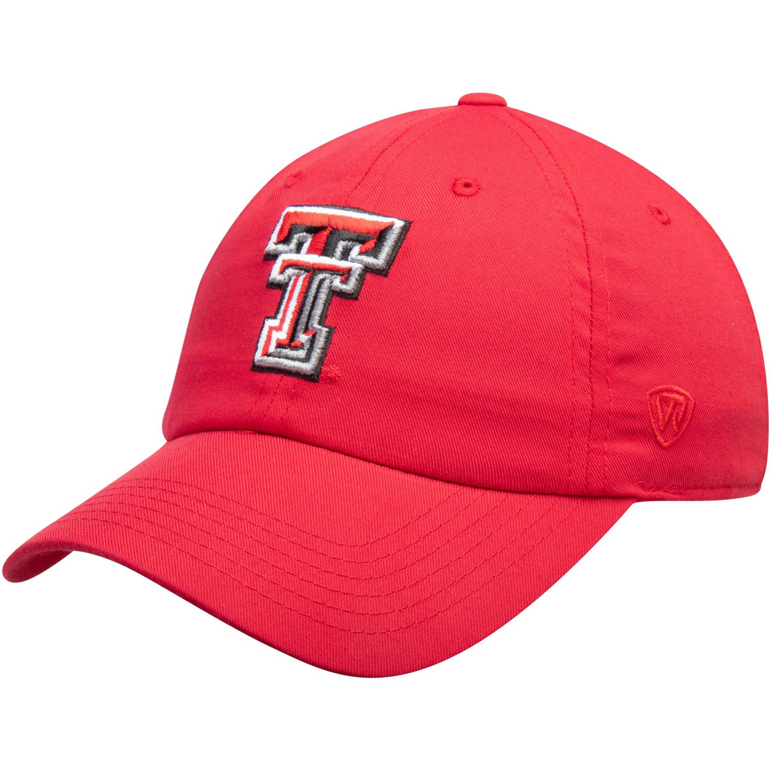Top of the World Texas Tech Raiders Primary Logo Staple Adjustable Hat ...