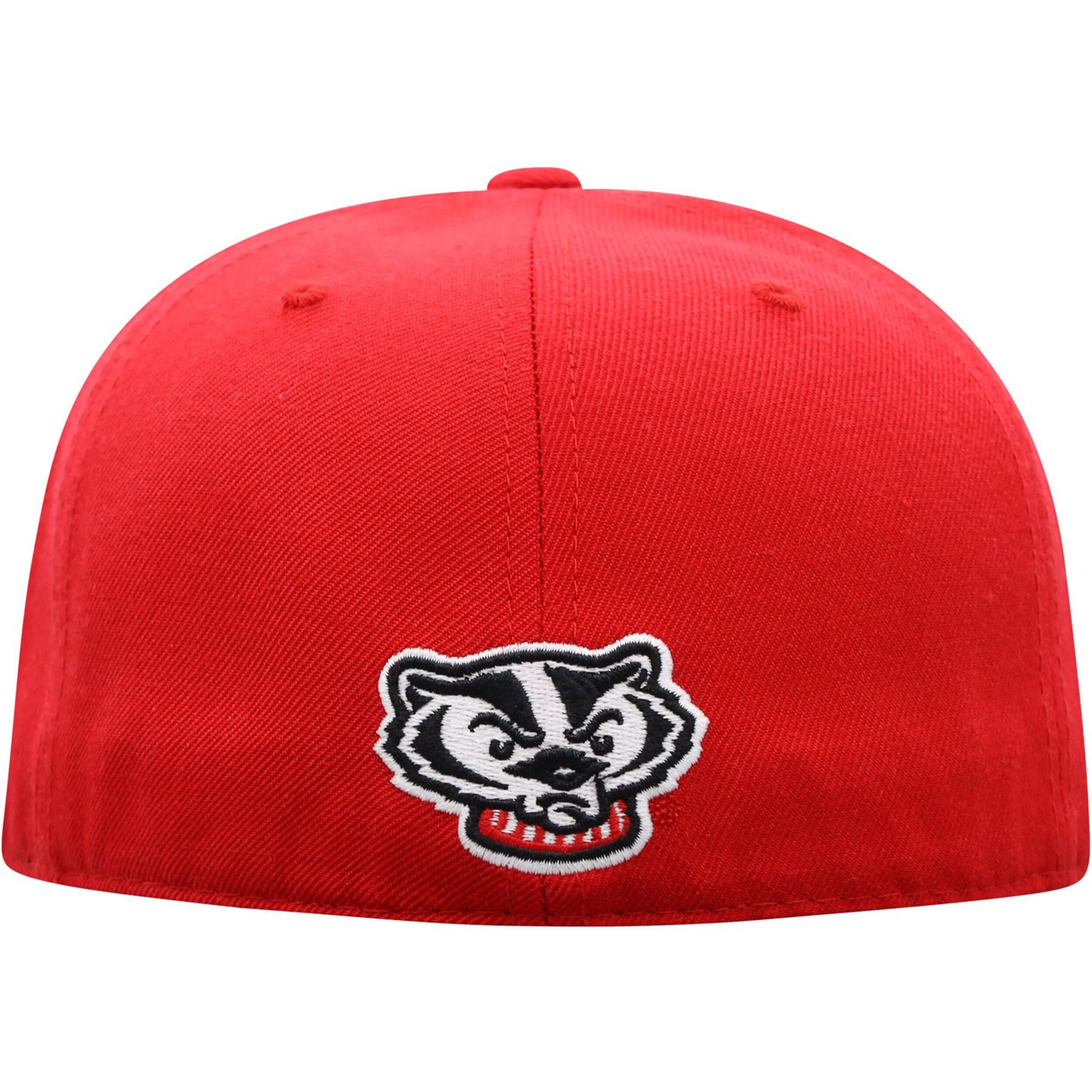 Top of the World Wisconsin Badgers Team Color Fitted Hat | Academy